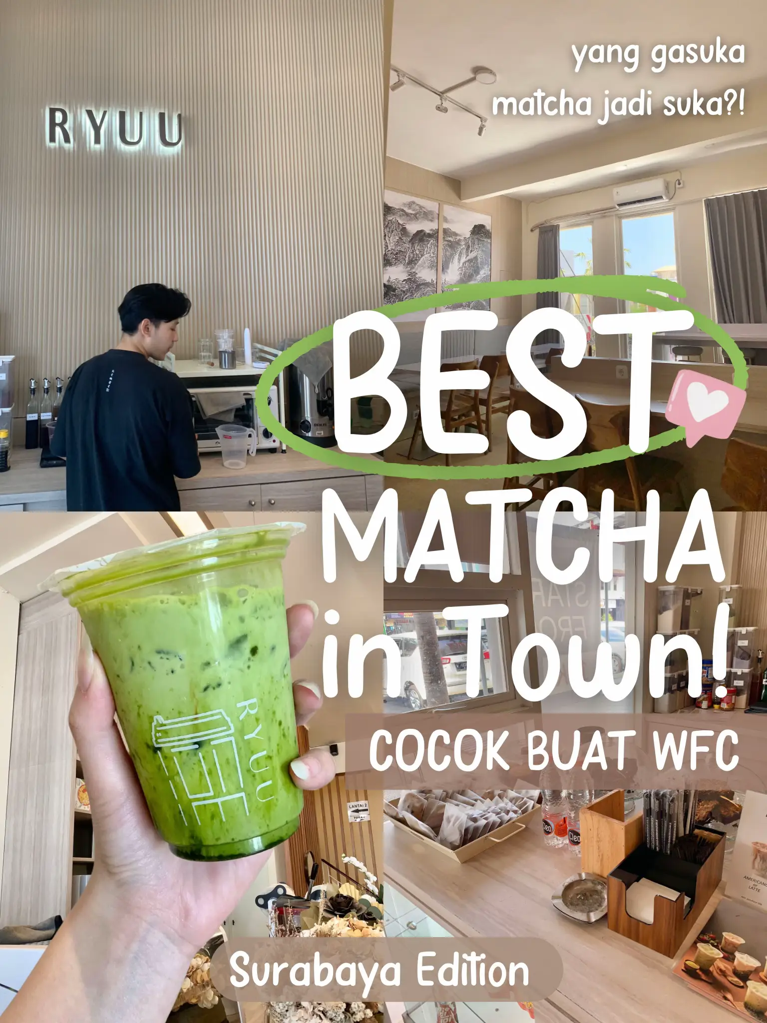 BEST MATCHA IN TOWN‼️ | Galeri diposting oleh 𝐤𝐚𝐭𝐡ෆ | Lemon8