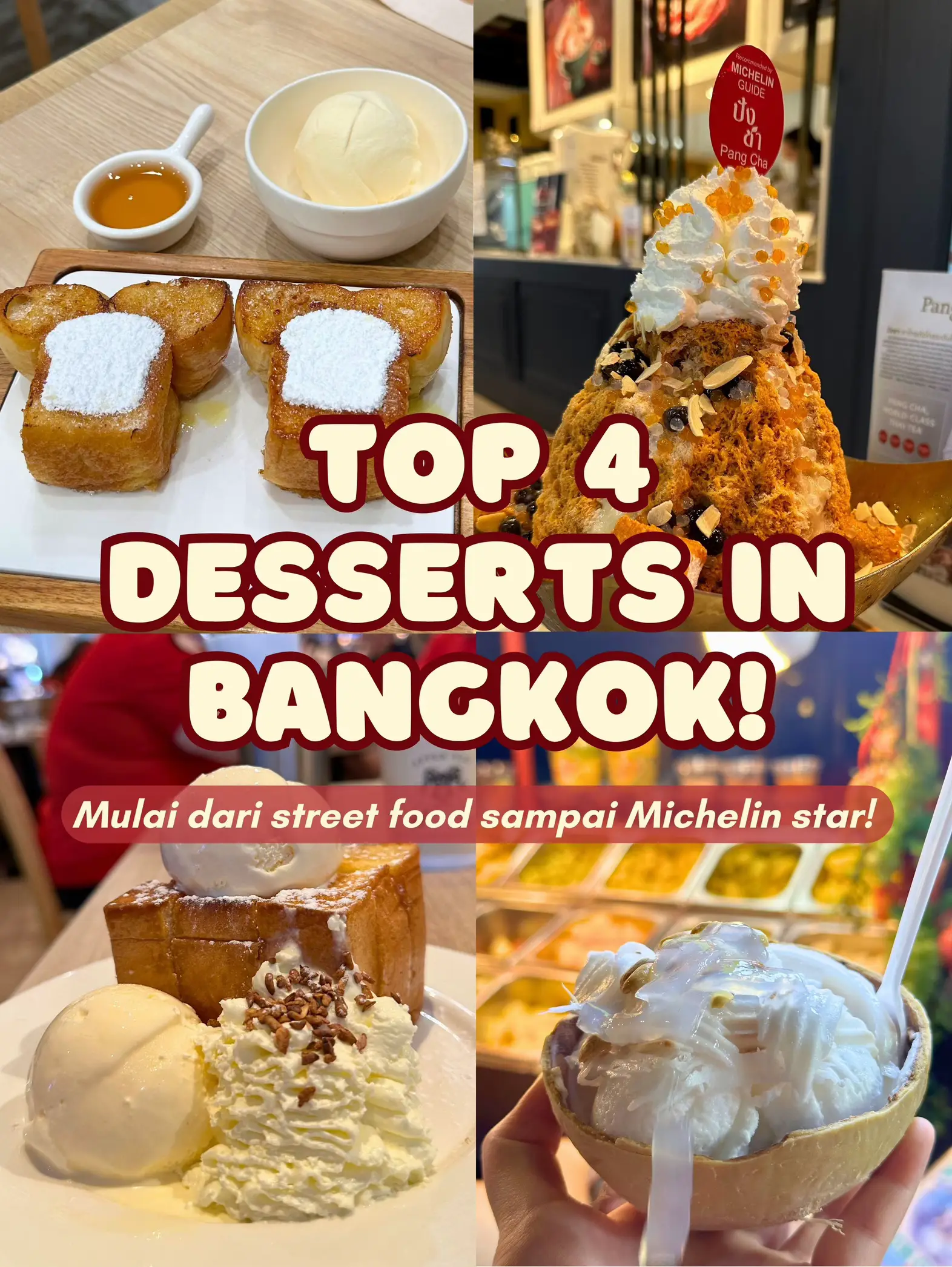 4 DESSERT BANGKOK YANG WAJIB DICOBA‼️ | Galeri diposting oleh ...