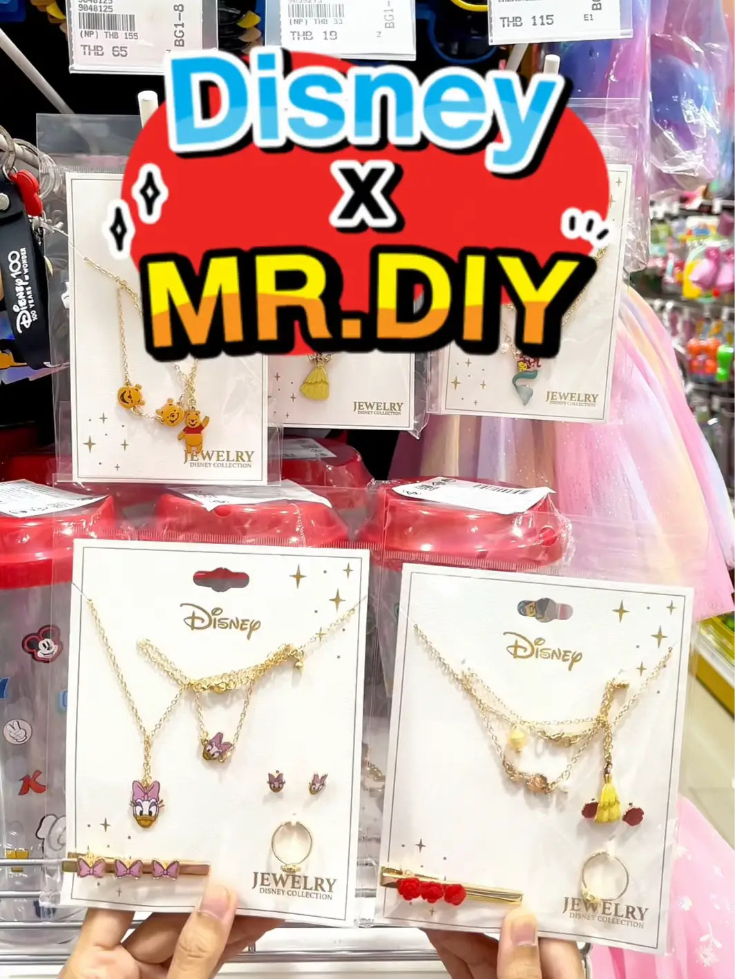 📣เริ่มต้นหลักสิบ!!! เครื่องประดับ Disney x Mr. DIY | วิดีโอที่เผยแพร่ ...