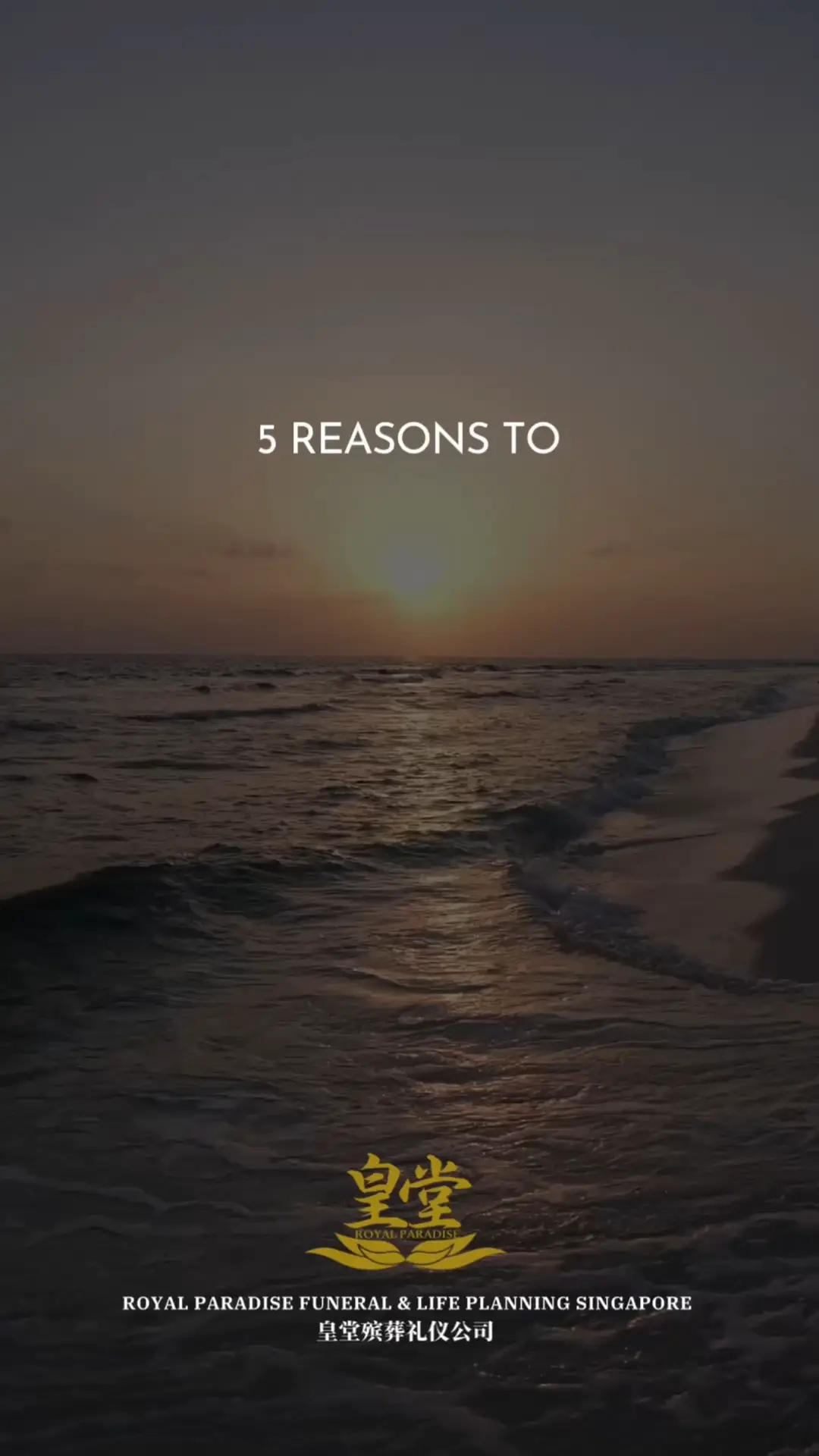 5 Reason to start Pre-life&Funeral Planning now. | Video published by ...