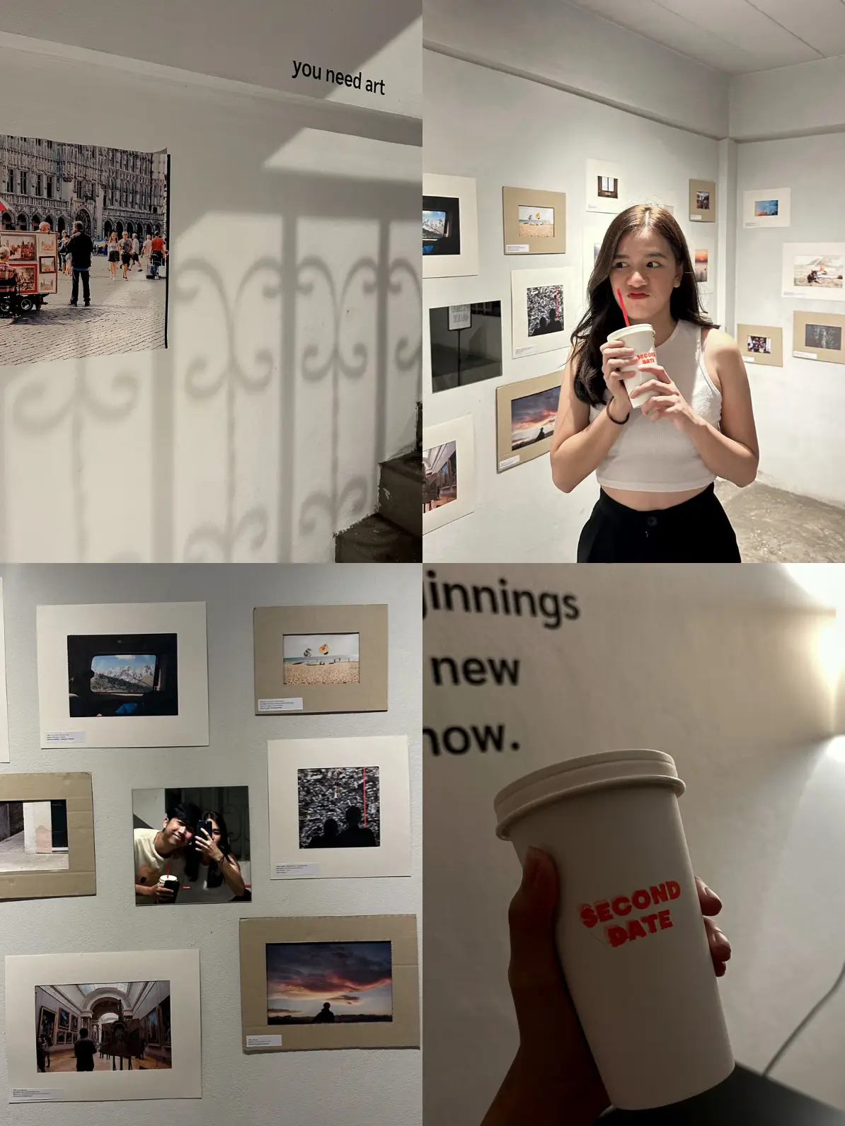 SECOND DATE | คาเฟ่สไตล์ Art Gallery KKU 🥤📸 | แกลเลอรีที่โพสต์โดย ...
