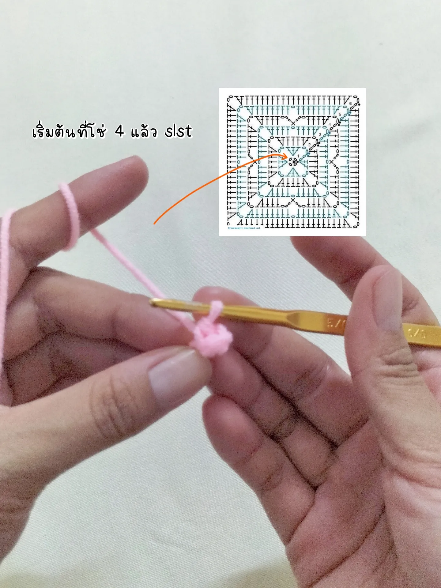 ถักลายต่อดอก พร้อมภาพแพทเทิร์นประกอบการถัก | แกลเลอรีที่โพสต์โดย LittleStitch | Lemon8