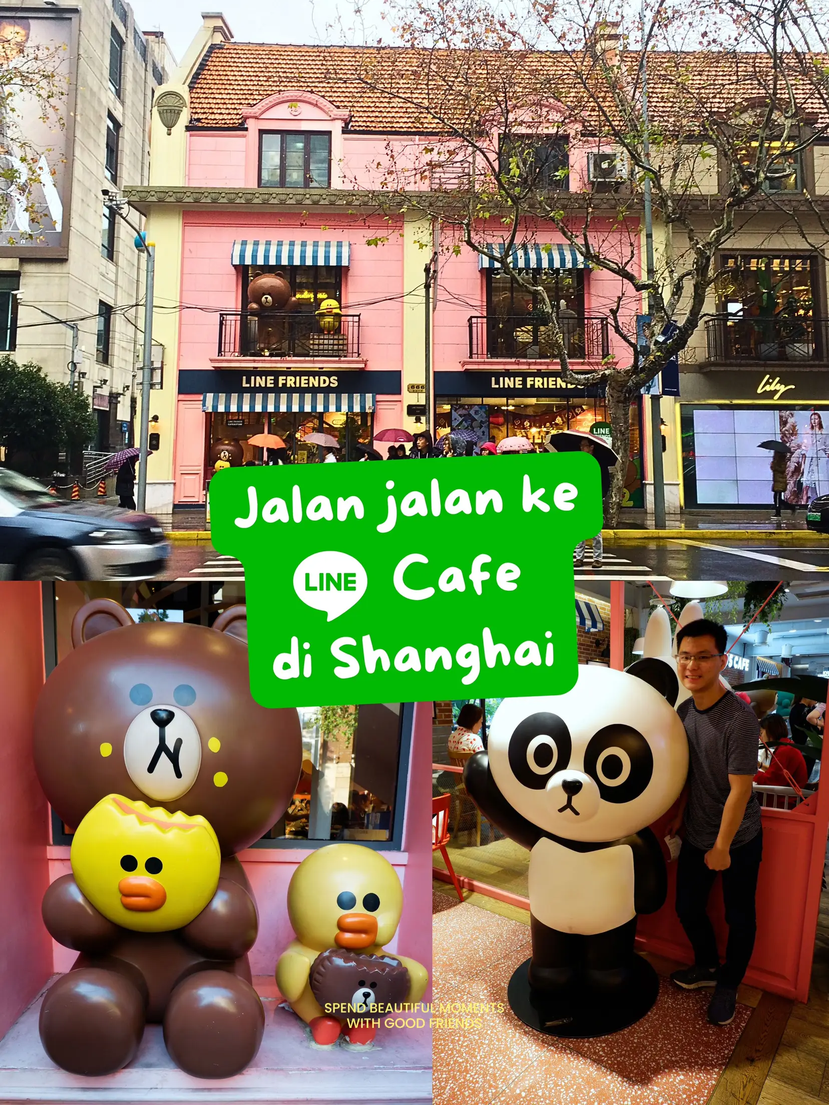 Yang suka karakter LINE Friends wajib ke sini! 😗 | Galeri diposting oleh Ilham Ang | Lemon8