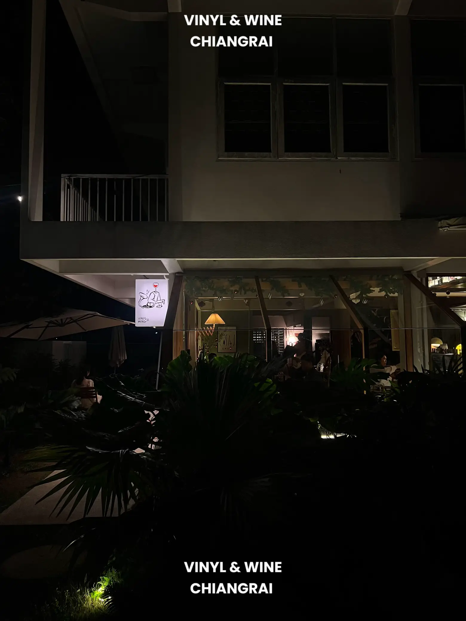 VINYL & WINE | ร้านไวน์เล็กๆ vibeดีๆ ในเชียงราย 💿🍷🍝 | แกลเลอรีที่โพสต์โดย preammier | Lemon8