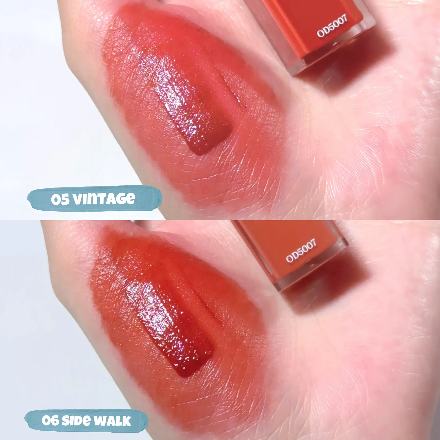 New ! Odbo mood water tint มาด้วยกัน 6 สี | แกลเลอรีที่โพสต์โดย JUNJI ♡︎ | Lemon8