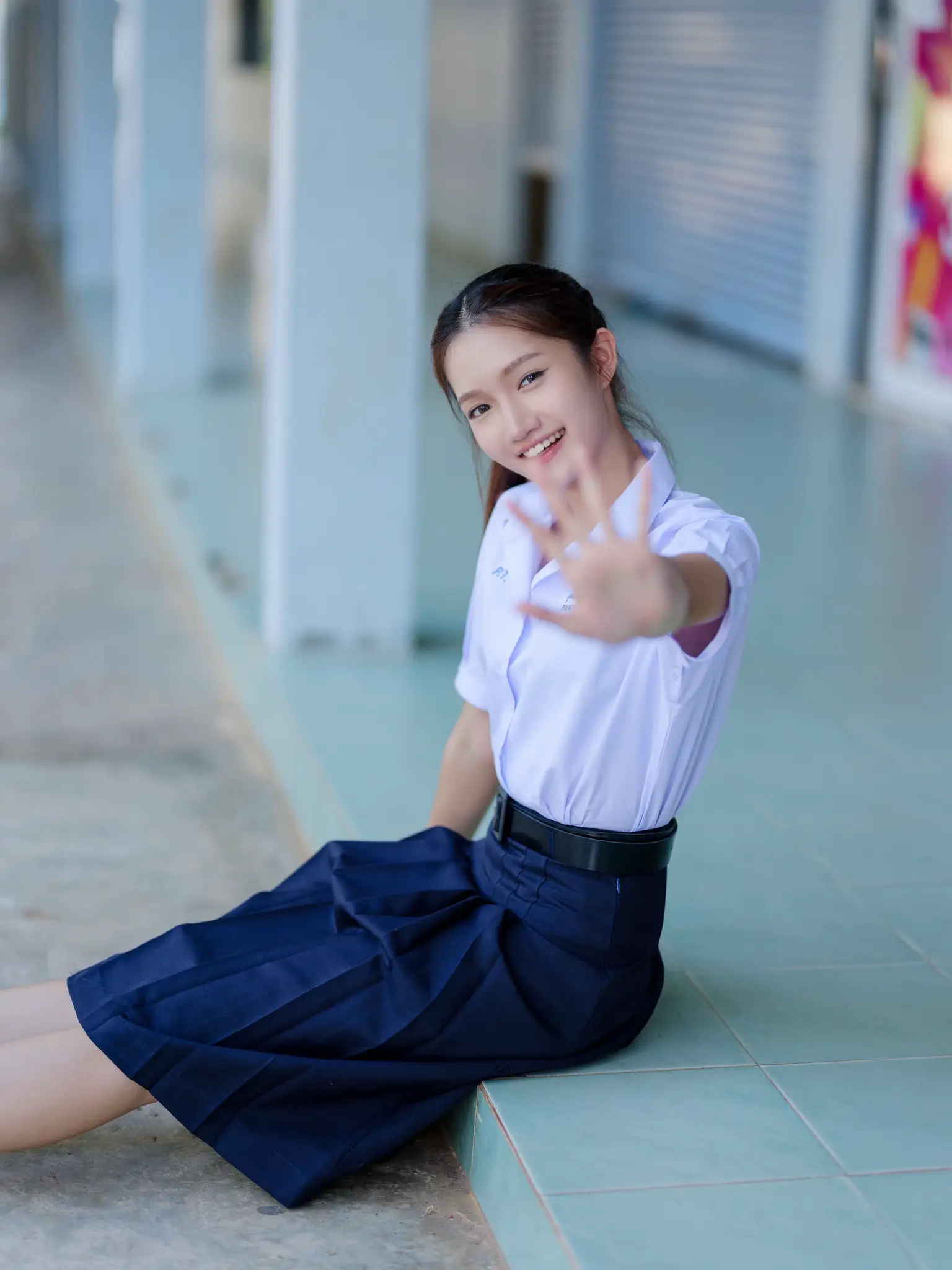 ถ่ายรูปกับน้องไอติมให้แบรนด์เสื้อชุดนักเรียน Panithan | แกลเลอรีที่โพสต์โดย พี่แม็กนั่ม | Lemon8