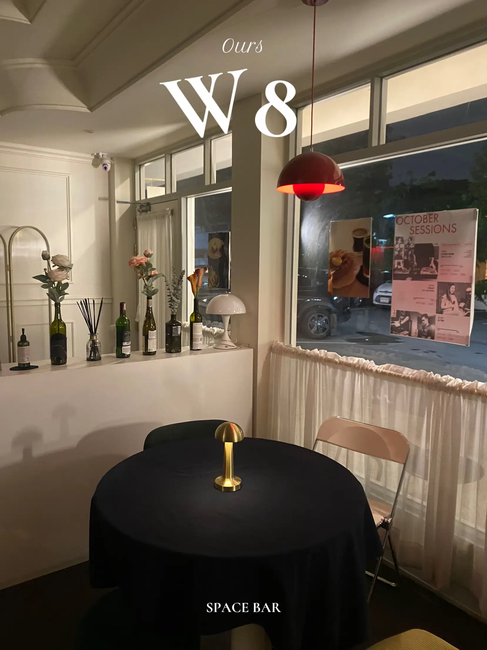 W8__space | จิบไวน์ที่ร้านดังฝั่งธนกัน🍸 | แกลเลอรีที่โพสต์โดย CM | Lemon8