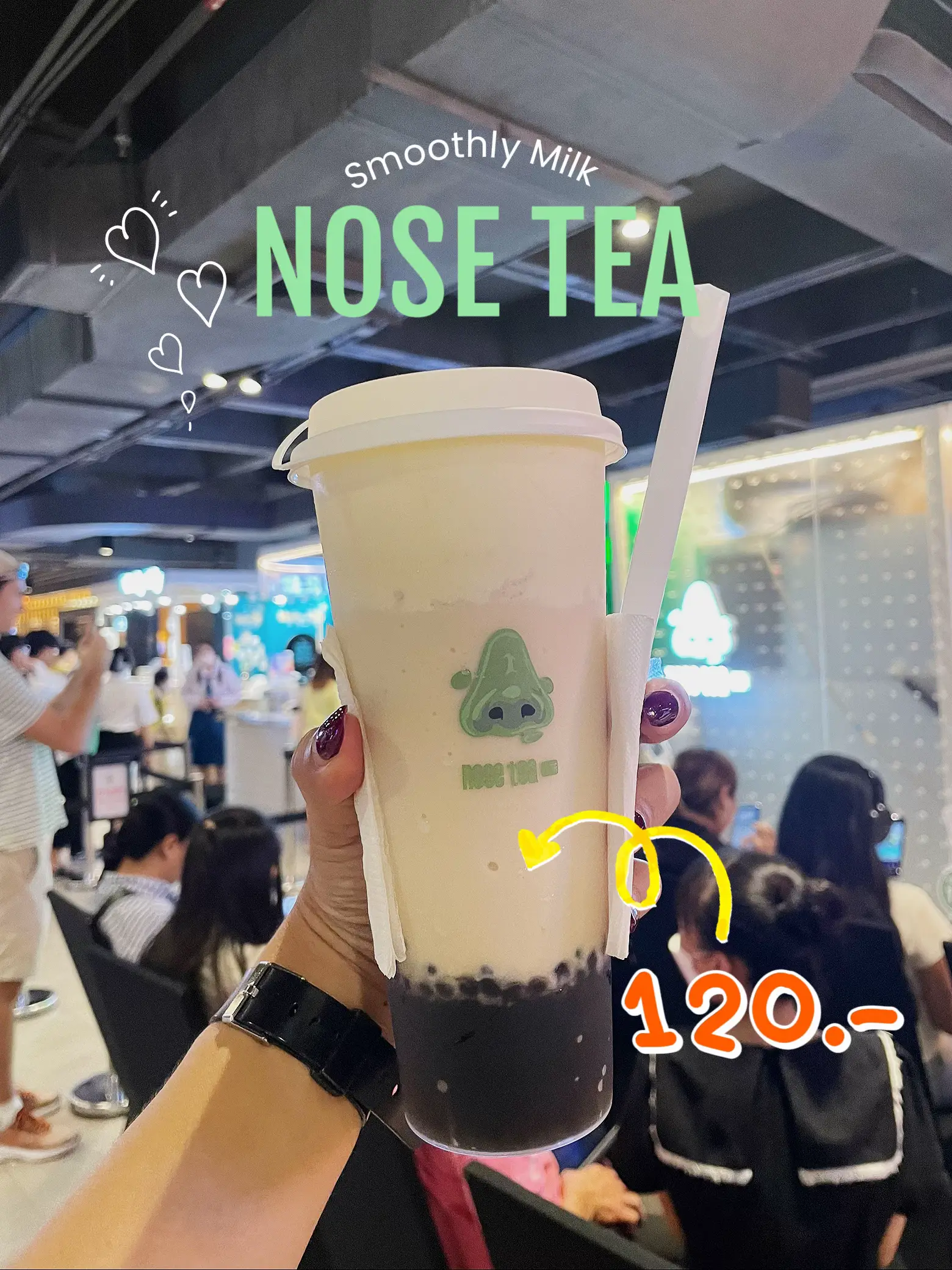 Nose tea เมนูไหนลองแล้วอร่อย คุ้มค่าที่สุด 🤩 | แกลเลอรีที่โพสต์โดย ...