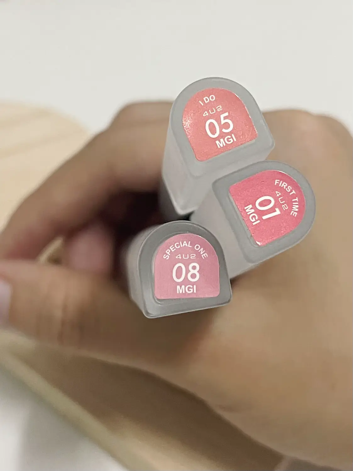 คัดมาให้แล้ว 3 สีสุดน่ารัก | 4U2 Better Half Duo Lip💓 | แกลเลอรีที่ ...