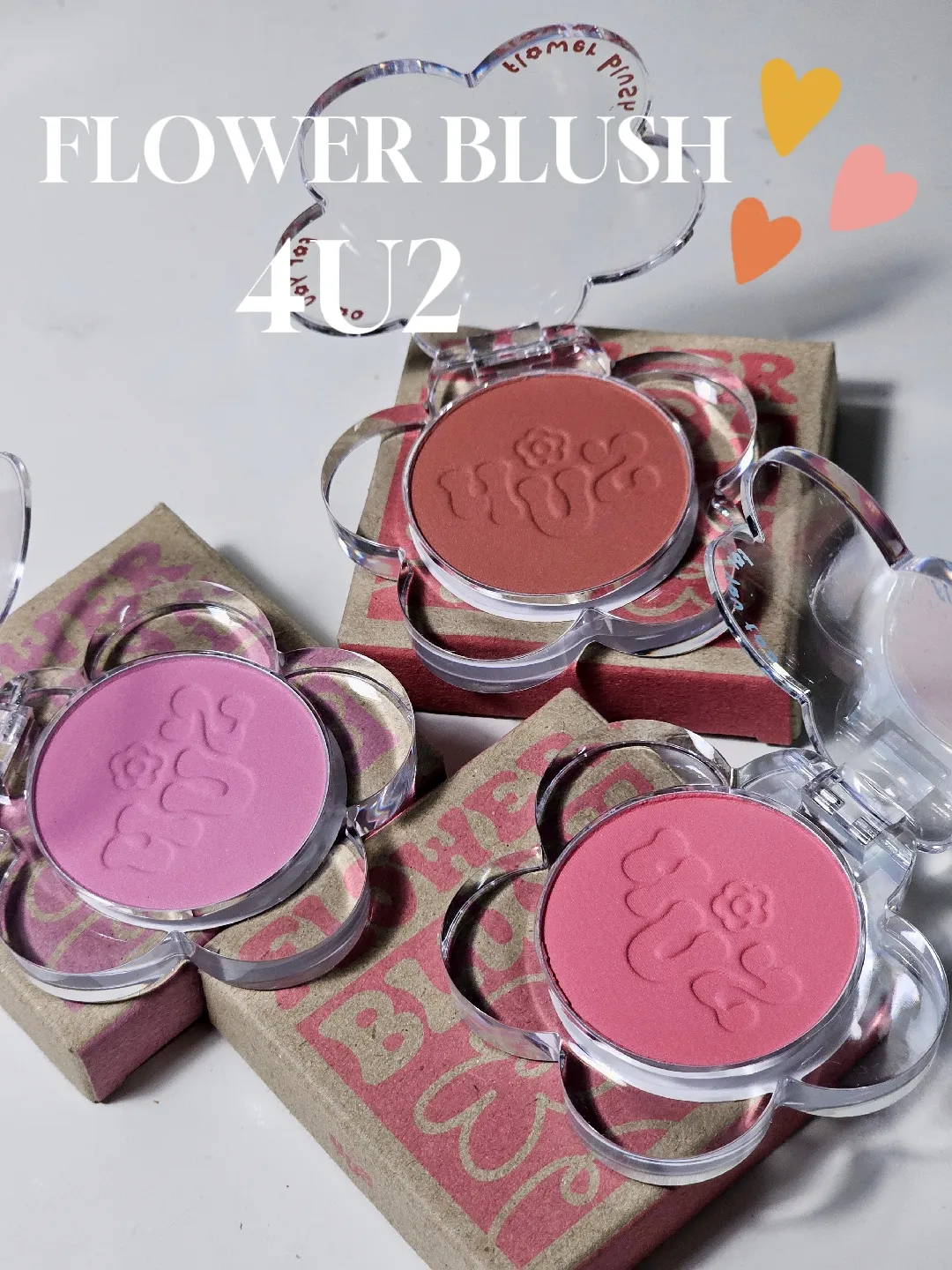 4U2 FLOWER BLUSH 💗 | แกลเลอรีที่โพสต์โดย moofahhhh | Lemon8