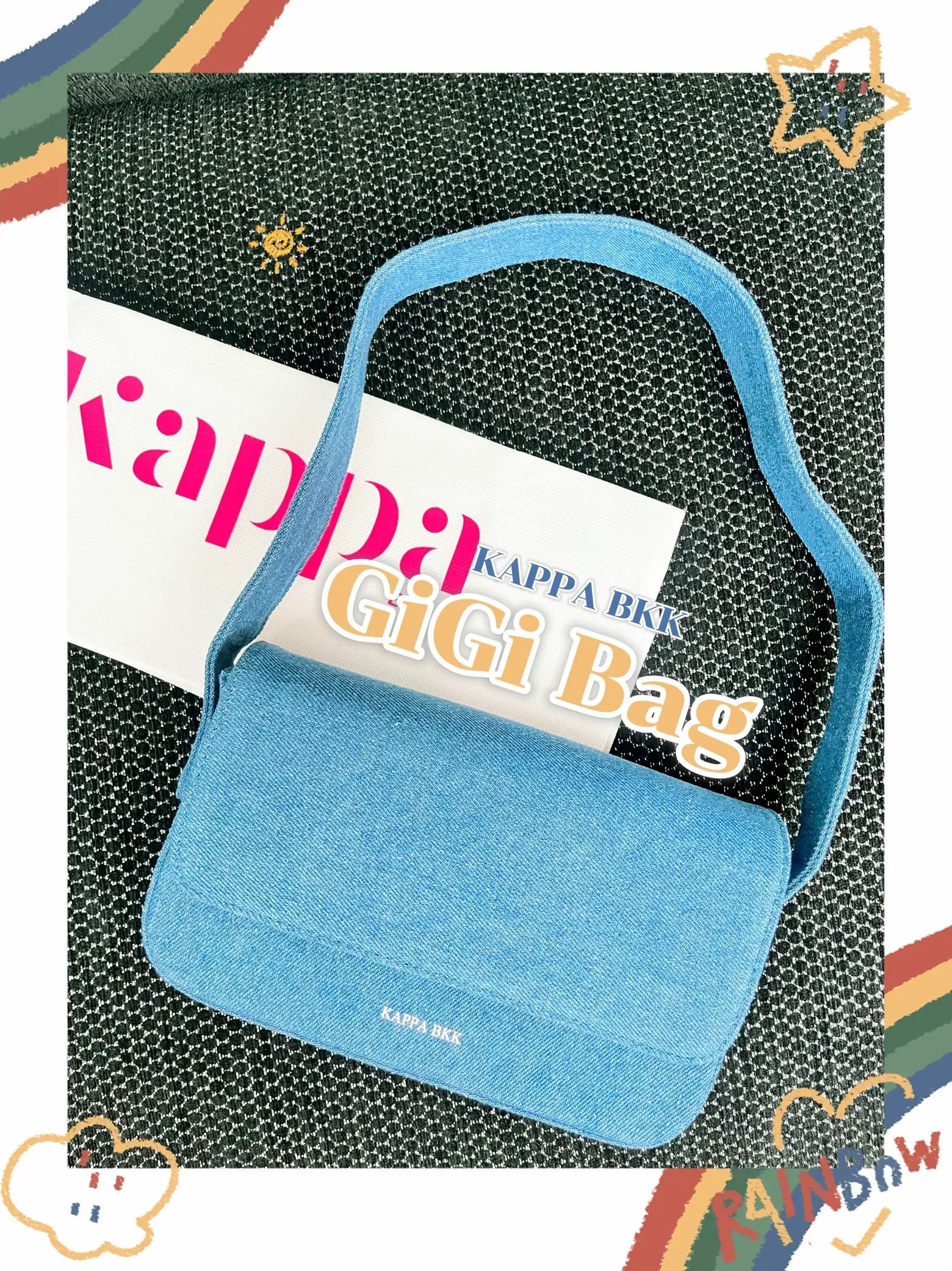 Review: กระเป๋า Kappa BKK แบบน่ารักไม่ไหว🩵 | แกลเลอรีที่โพสต์โดย 🐯 ...