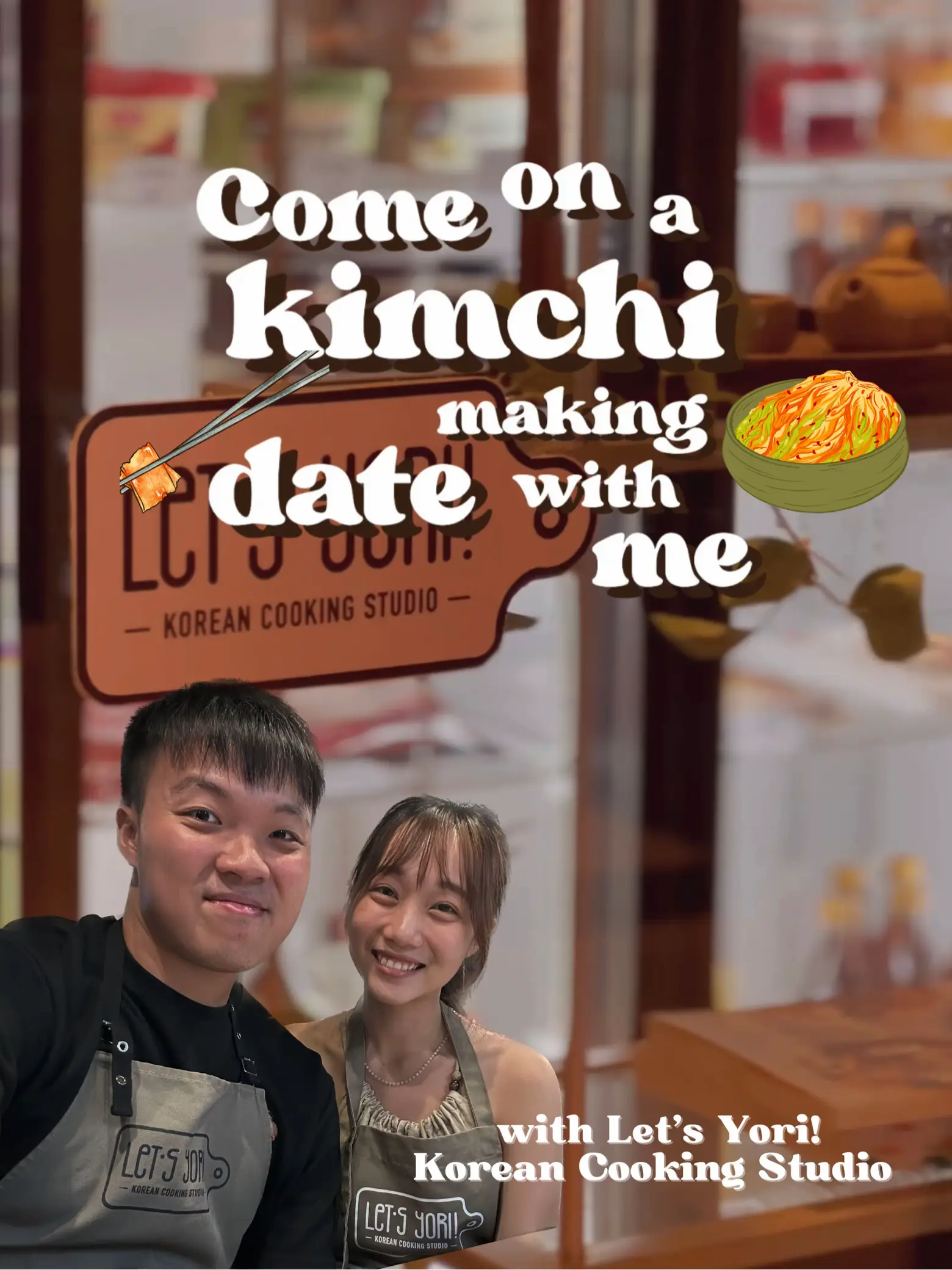 MAKE KIMCHI WITH YOUR OPPA: your next date idea 🎎🥬 | Video published by lisa noelle | Lemon8