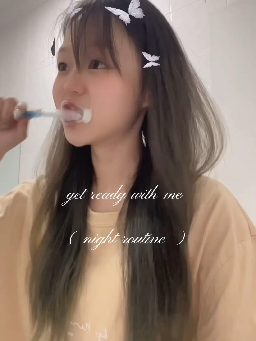 GRWM | night routine 🌙 | Video diterbitkan oleh Karline 🐰💞 | Lemon8