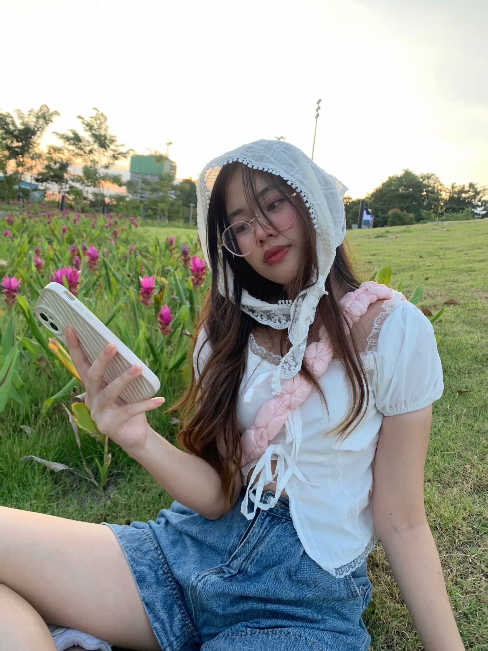 สวนใกล้จตุจักร ฟีลเหมือนอยู่เกาหลี | แกลเลอรีที่โพสต์โดย Ploy Patcharin | Lemon8