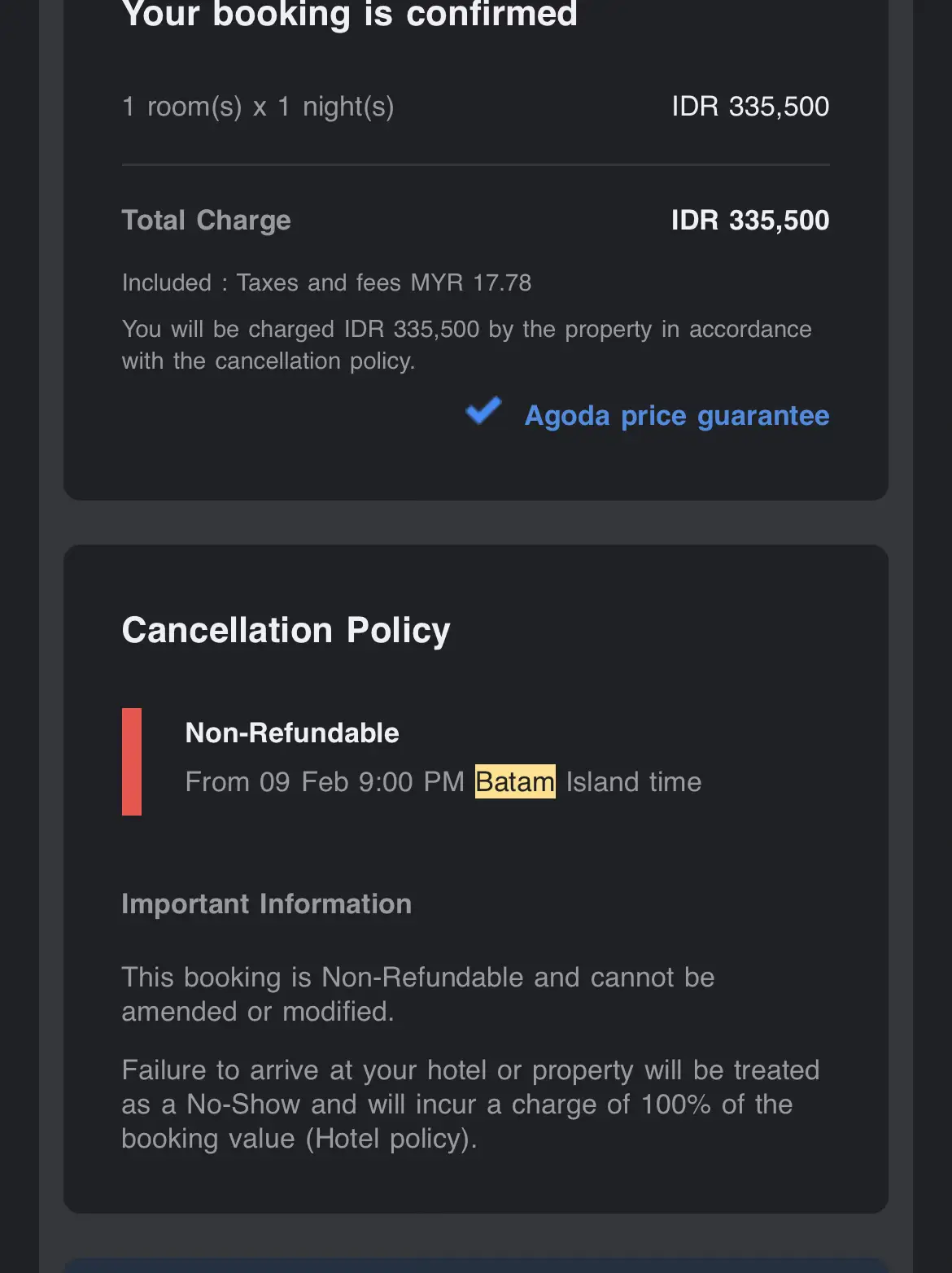 Hotel 01, Batam, Indonesia | Gallery posted by Ciz Nastasia | Lemon8