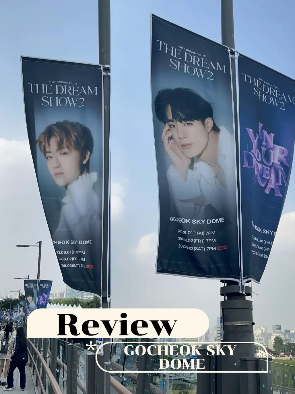 รีวิว GOCHEOK SKY DOME รอบคอนอังกอร์น้องดรีม 💚🫶🏻 | แกลเลอรีที่โพสต์โดย Annappkp♡ | Lemon8