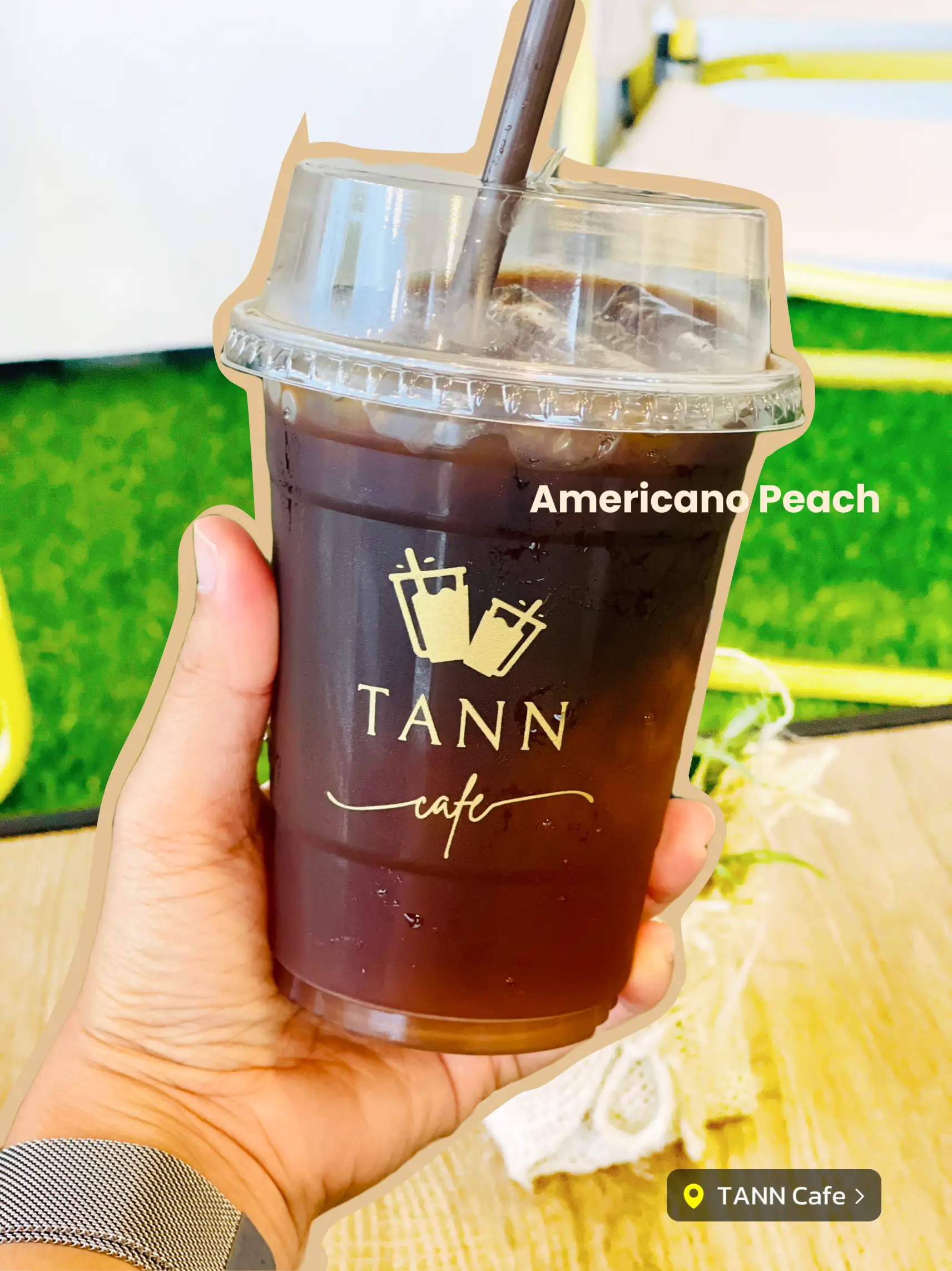 Americano Peach | แกลเลอรีที่โพสต์โดย Kanittha | Lemon8