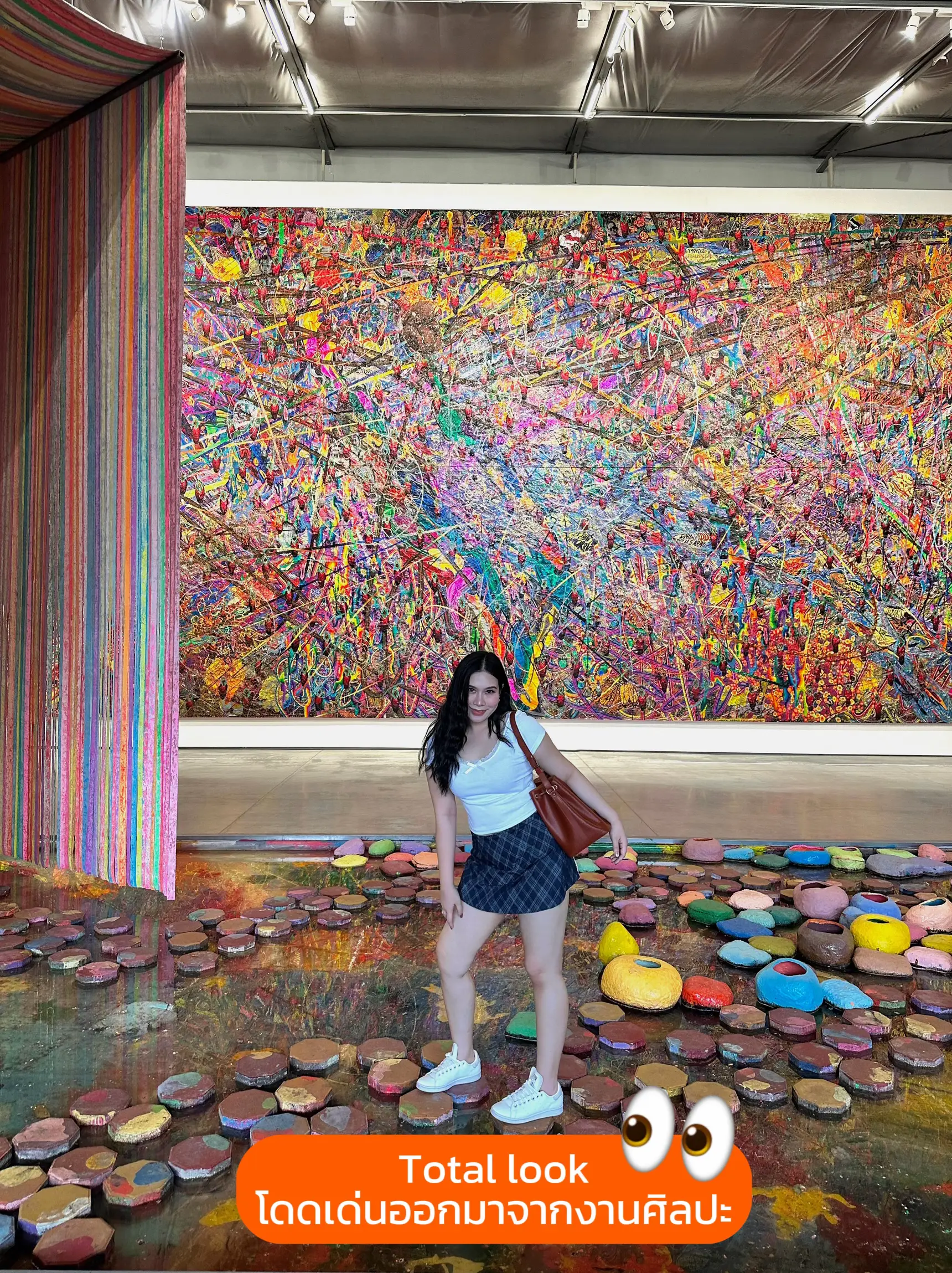 OOTD ไปอาร์ตมิวเซียม 🧩💖 แต่งยังไงให้ปังดีน้า? 🤔🩰🌼 | แกลเลอรีที่โพสต์โดย ...