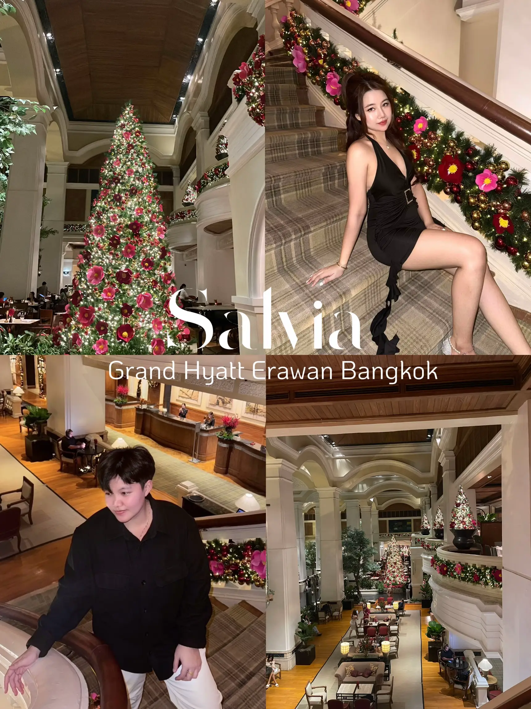 Salvia Grand hyatt Erawan 🥂🍝🍕 | แกลเลอรีที่โพสต์โดย Maiiii.z | Lemon8