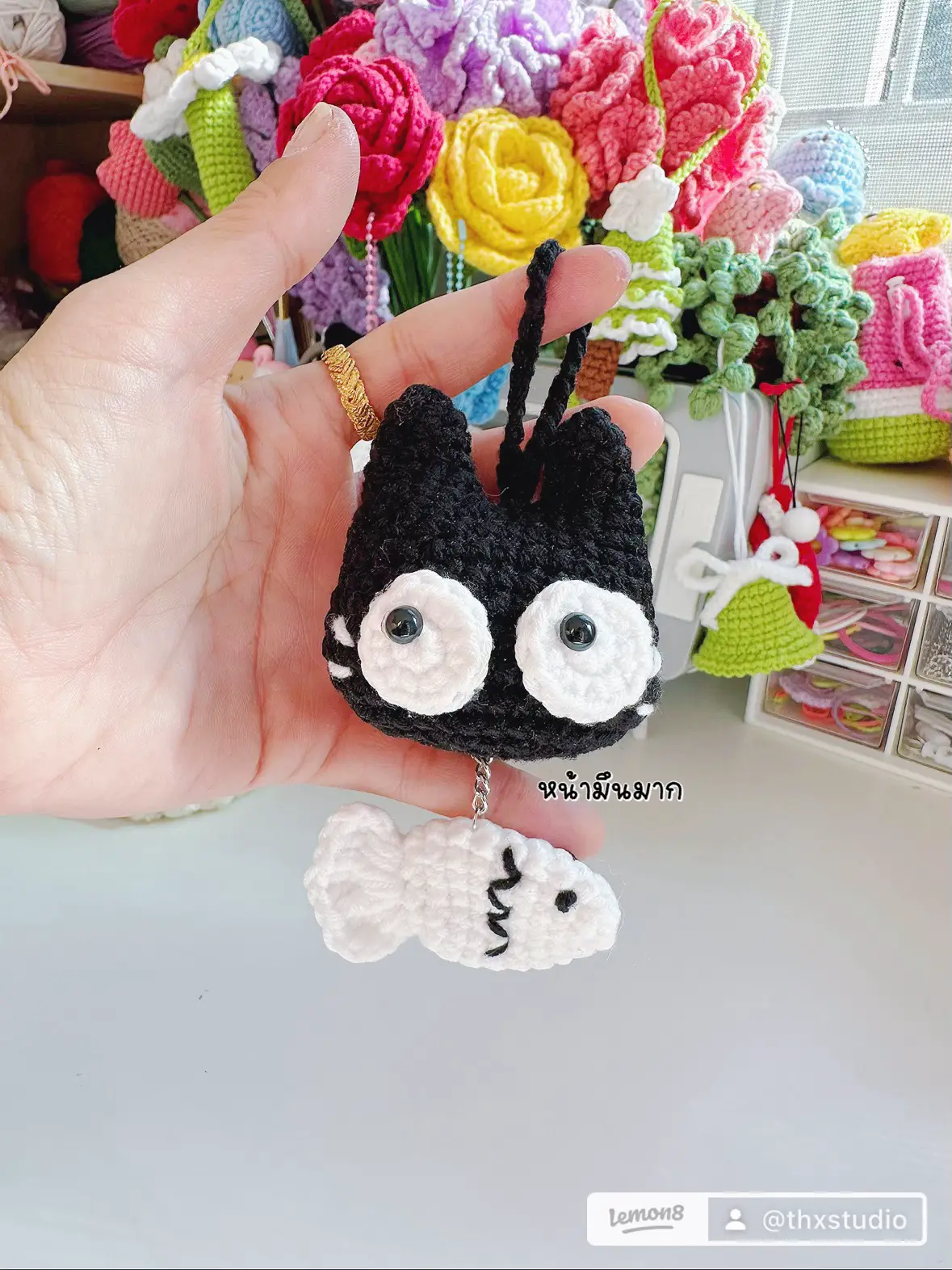 ถักน้องแถวกันค่ะ 🐈 | แกลเลอรีที่โพสต์โดย THX.Studio | Lemon8