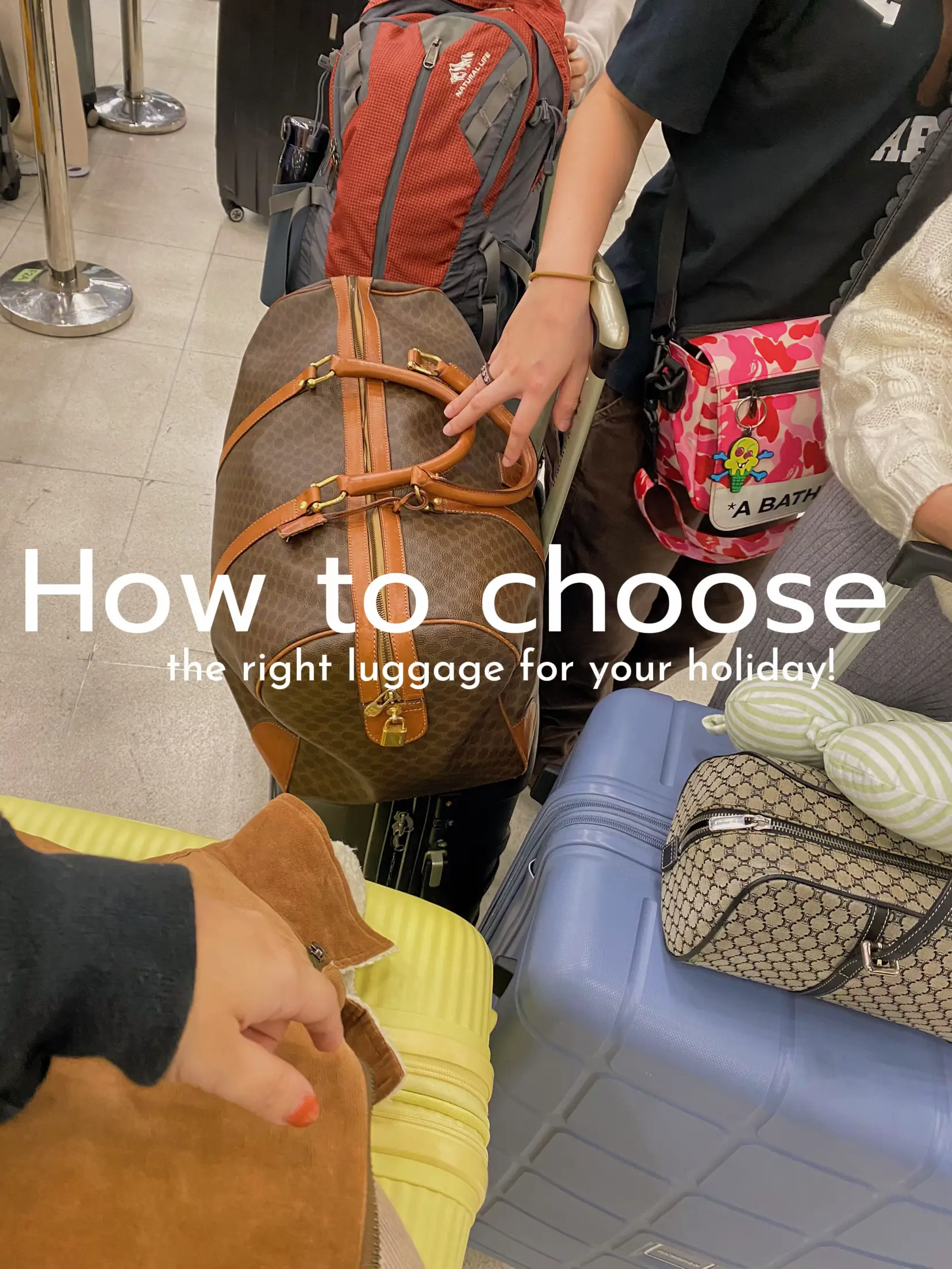 วิธีเลือกกระเป๋าเดินทางใบที่ใช่! 👀🧳 ️💖 | แกลเลอรีที่โพสต์โดย nudh | Lemon8