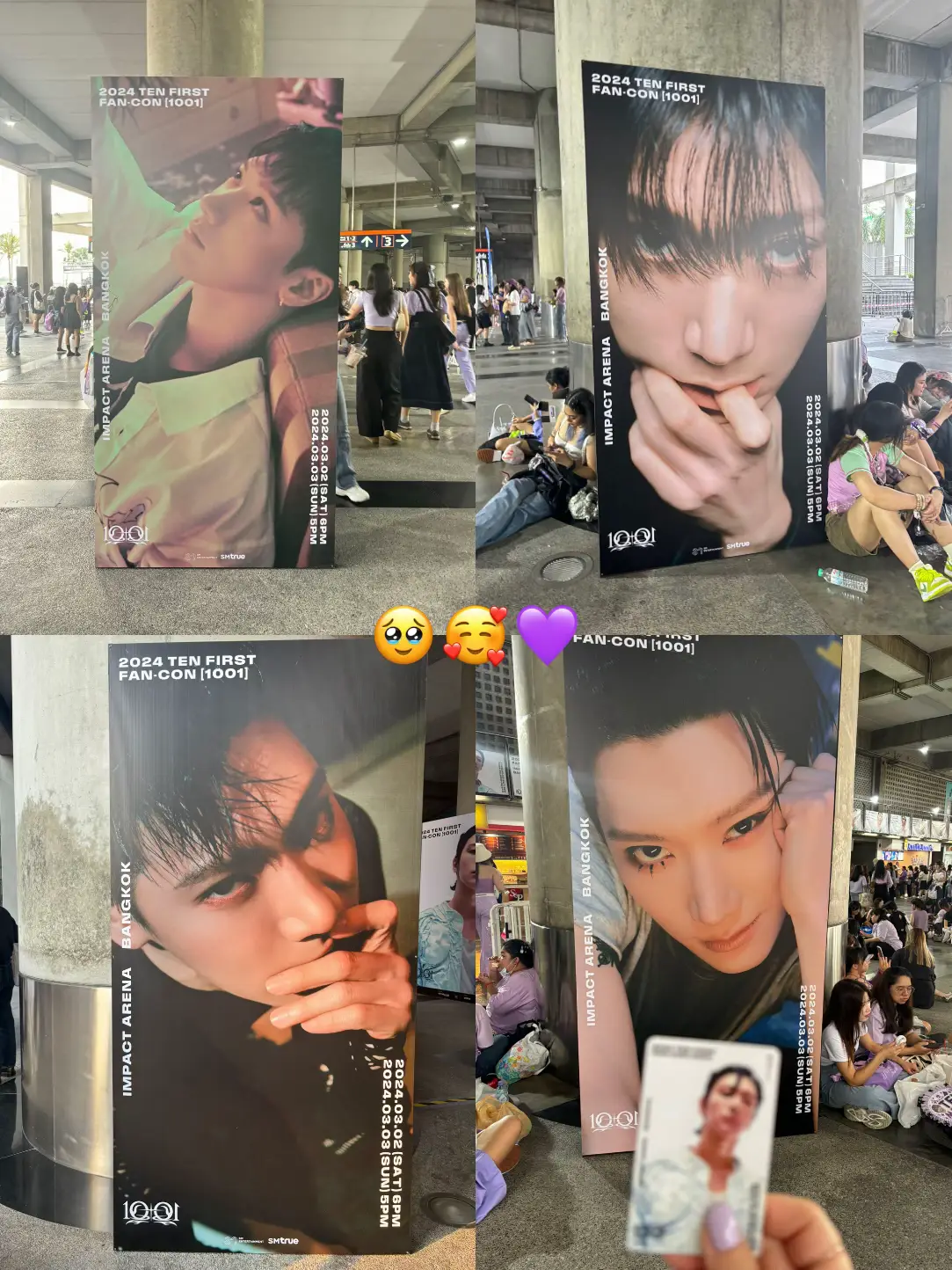 รีวิวแฟนคอนน้องเตนล์กับงาน TEN First Fan-con [1001] 💜 | แกลเลอรีที่ ...