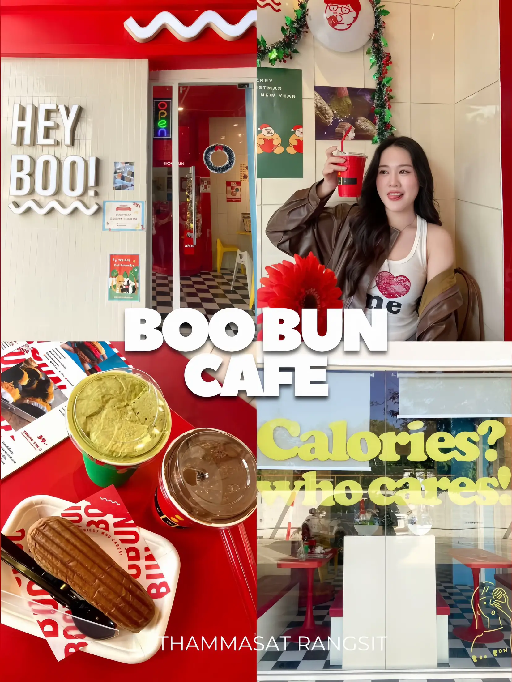 Boo Bun Cafe 🥤🍩 @ธรรมศาสตร์ศูนย์รังสิต | แกลเลอรีที่โพสต์โดย บีมมม 𓏔 𓈒🌷 ...