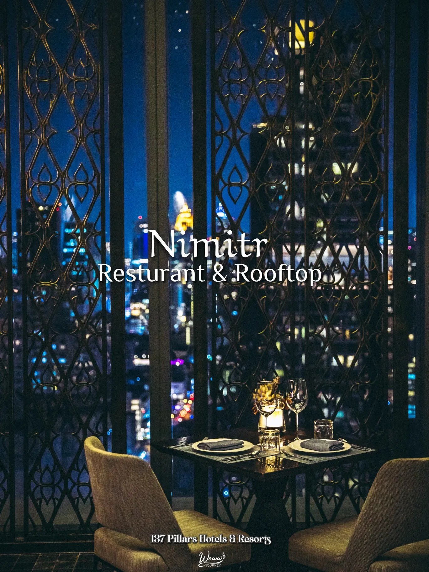 Nimitr Rooftop Bar | แกลเลอรีที่โพสต์โดย wowwjourney | Lemon8