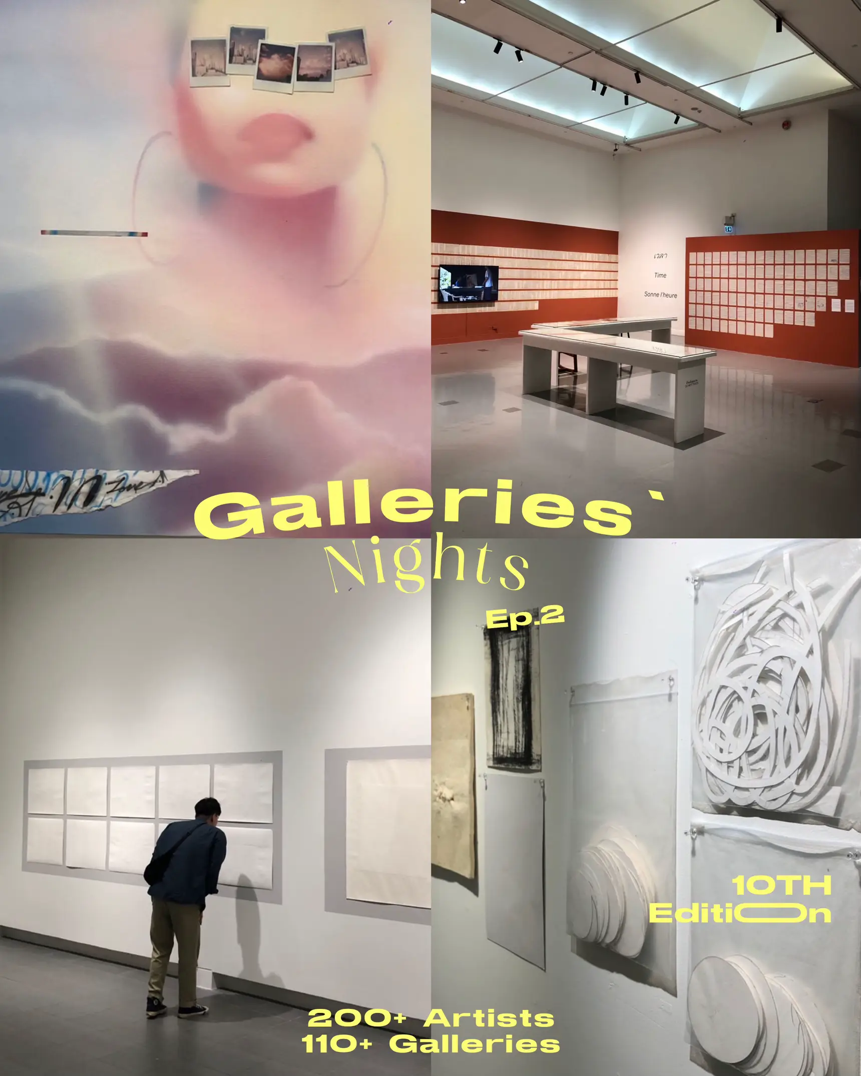 🎲เก็บตกบรรยากาศ Galleries' nights EP.2 👀🖍️ | แกลเลอรีที่โพสต์โดย ...