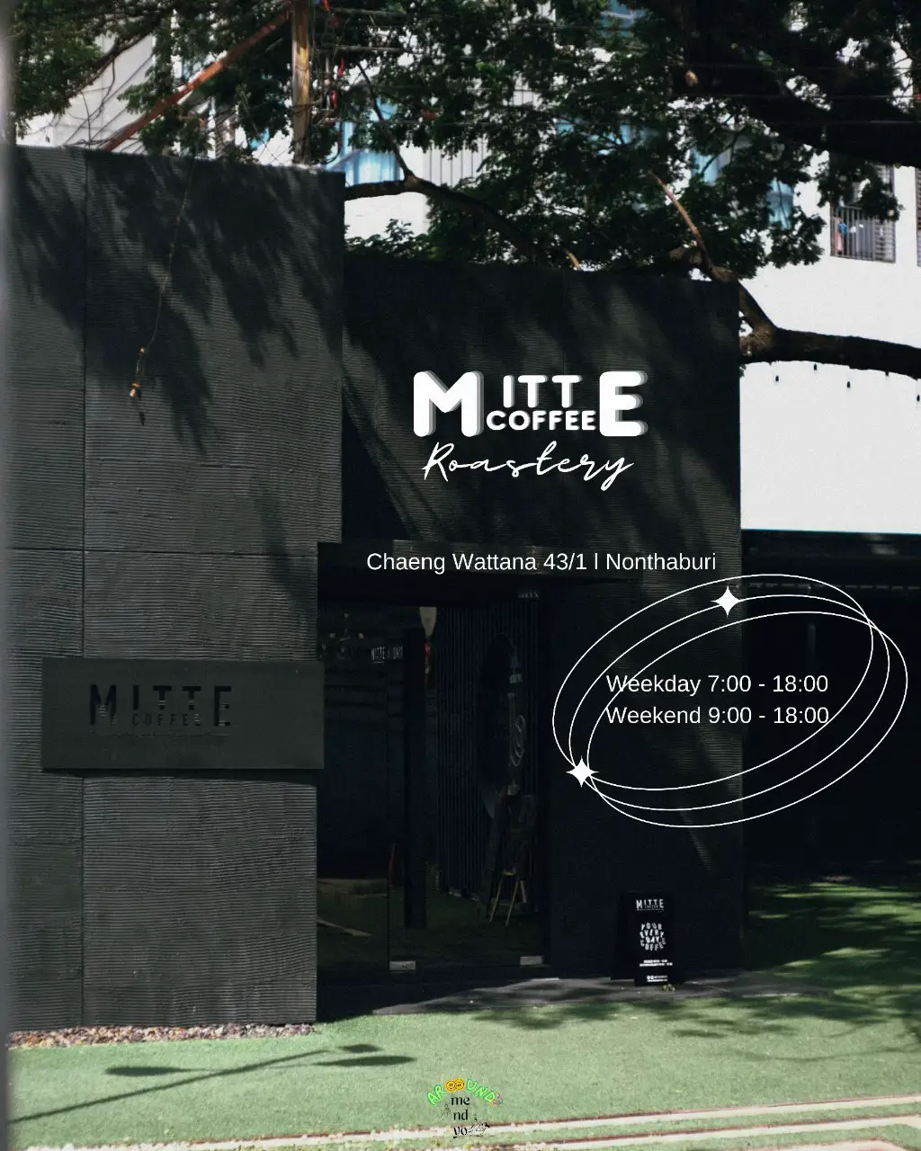 Mitte Coffee Roastery คาเฟ่โทนดาร์ค ใกล้เมืองทองธานี🌟☕️ | แกลเลอรีที่ ...