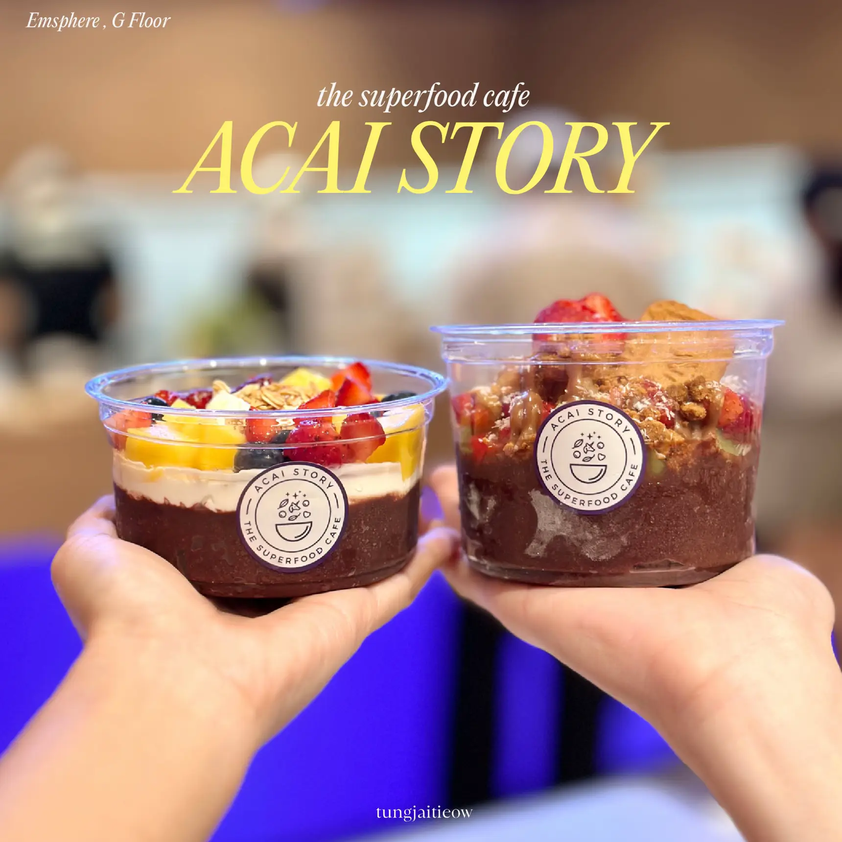 Acai story ร้านขนมสายรักสุขภาพ | แกลเลอรีที่โพสต์โดย ตั้งใจเที่ยว | Lemon8