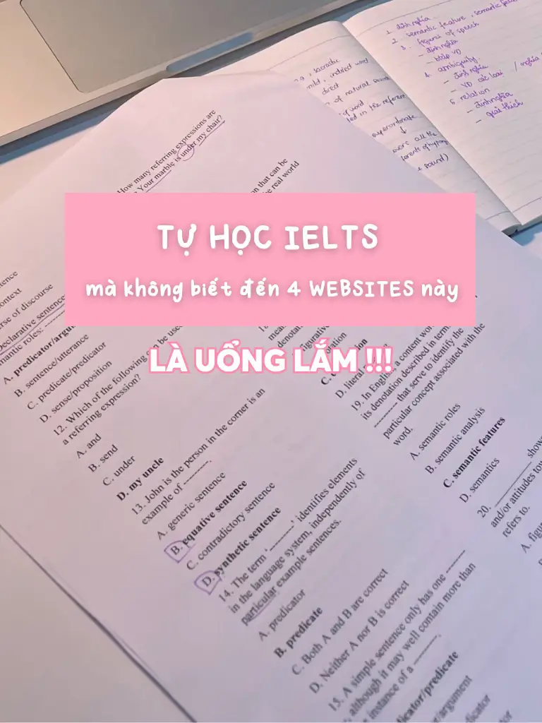 Tự học IELTS thì phải biết đến 4 WEB này ! | Gallery posted by mariathuu | Lemon8