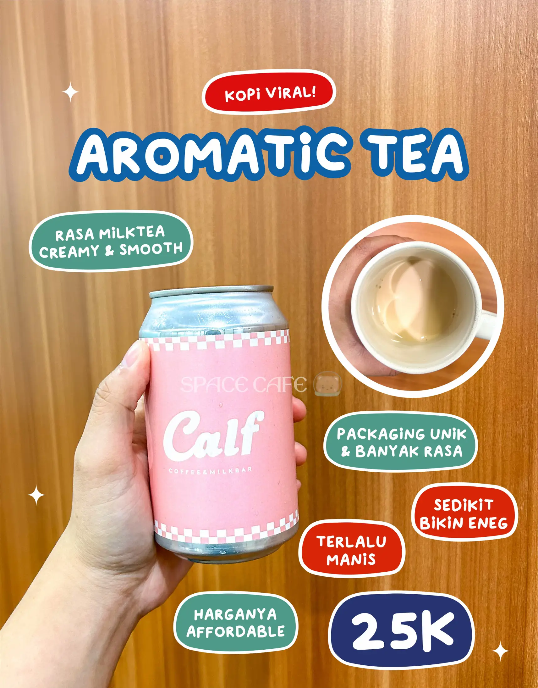 Kopi & Milk Tea Kaleng, tapi rasa ga kalengan!🤤🙏 | Galeri diposting ...