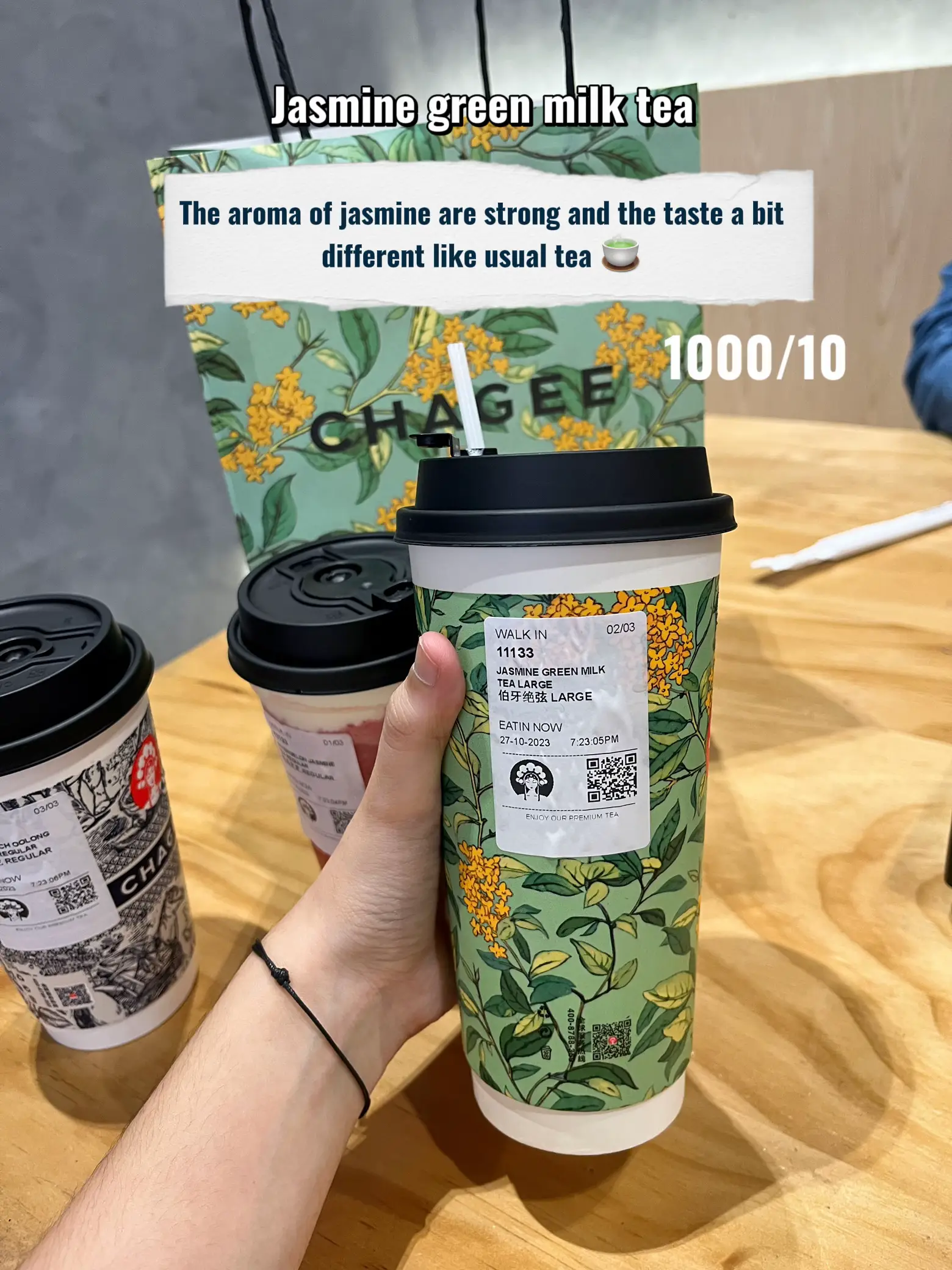 Trying Out Viral Milk Tea ‘CHAGEE’🧋 | Gallery posted by Aida Z | Lemon8