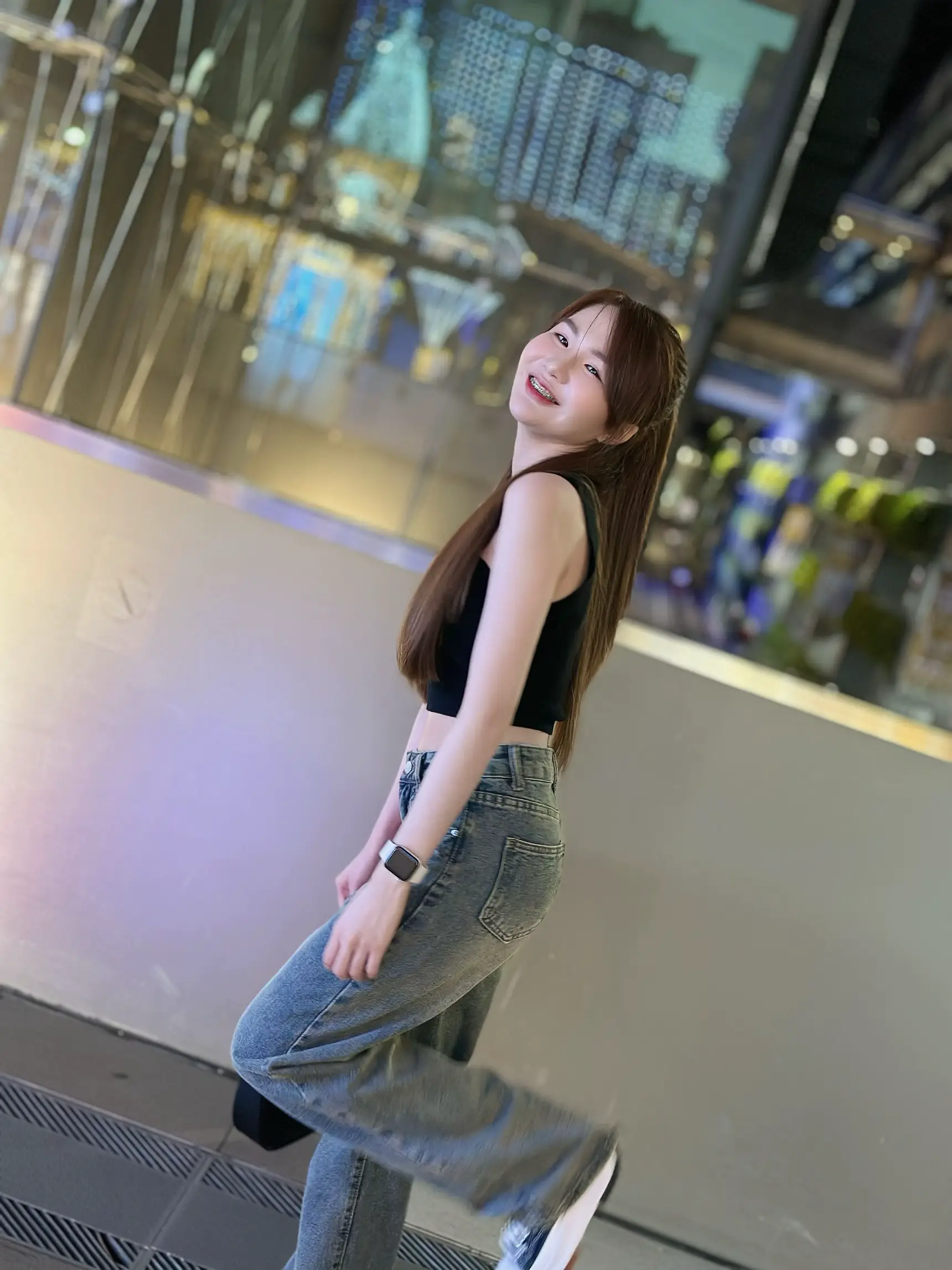 ลุคเทห์ๆแมสง่ายๆ เดินsiam🖤 | แกลเลอรีที่โพสต์โดย FaSai MiNi 🩵 | Lemon8