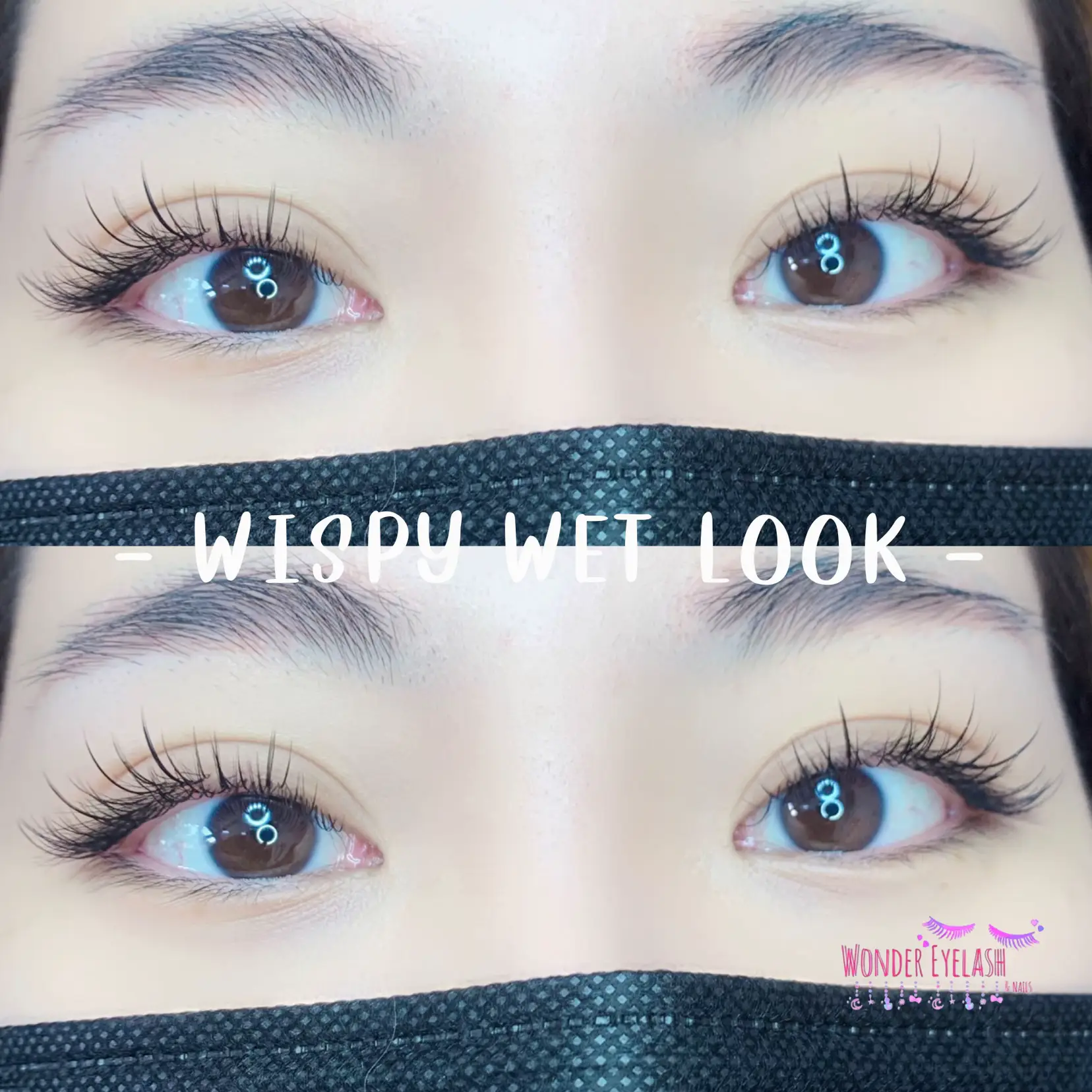 ต่อขนตา Wispy Wet Look มาดูกัน | แกลเลอรีที่โพสต์โดย Wonder Eyelash ...