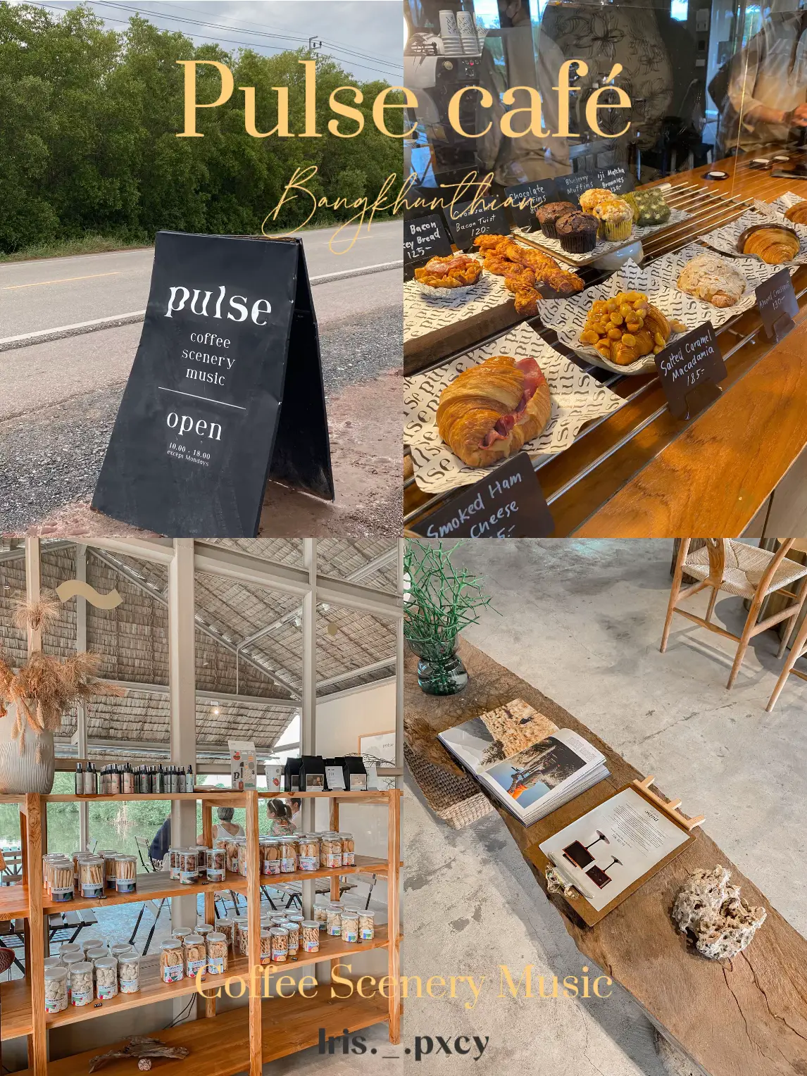 𝐏𝐮𝐥𝐬𝐞 𝐜𝐚𝐟𝐞 ☕️🥐🧁 | Gallery posted by Namkhaww ♡‧₊˚ | Lemon8