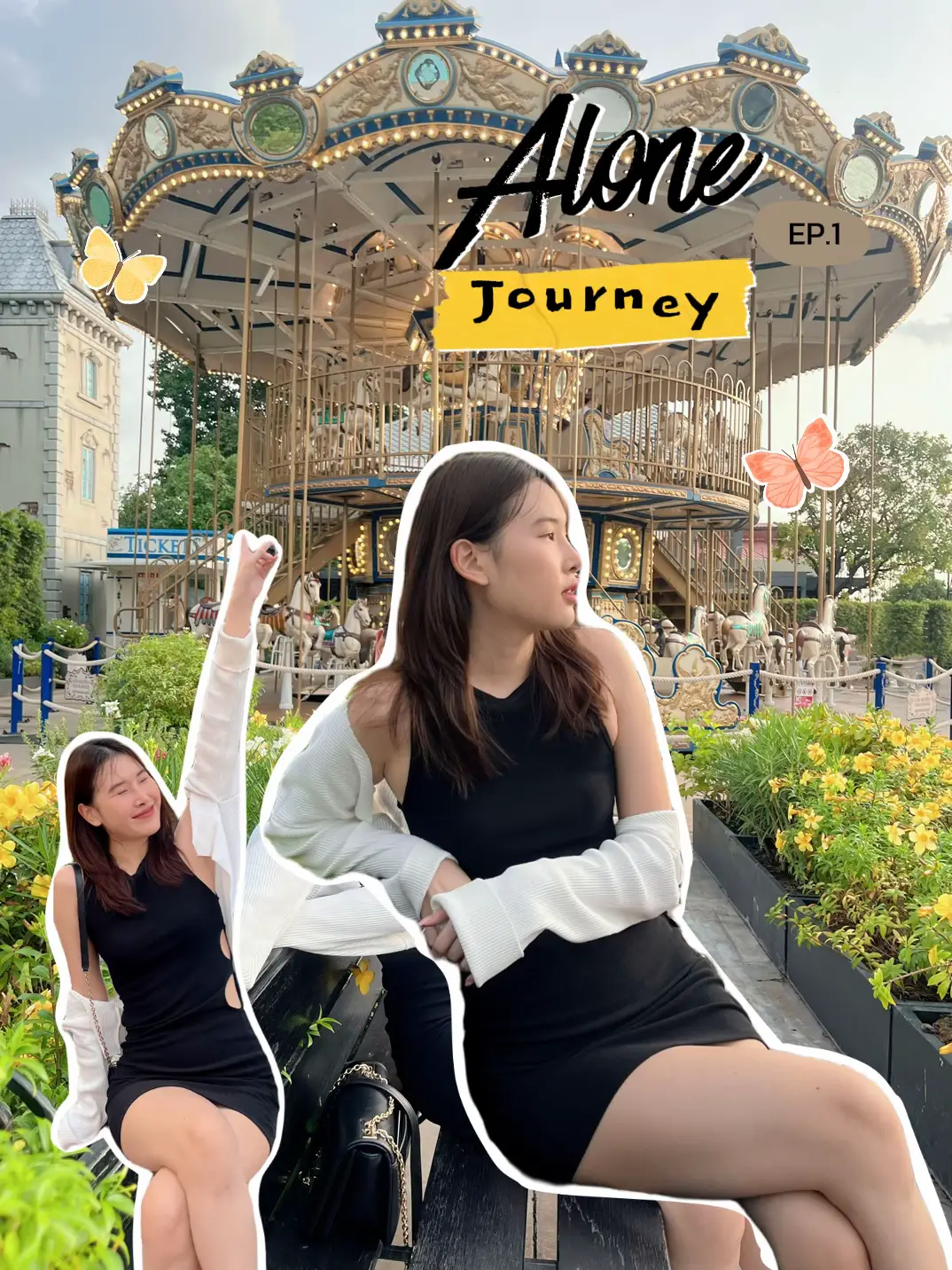 เปิดประสบการณ์เที่ยวเอเชียทีคคนเดียว กับมุมถ่ายรูปสุดปัง 🎡🤍 | แกลเลอรีที่โพสต์โดย Sasicha 🤍 | Lemon8