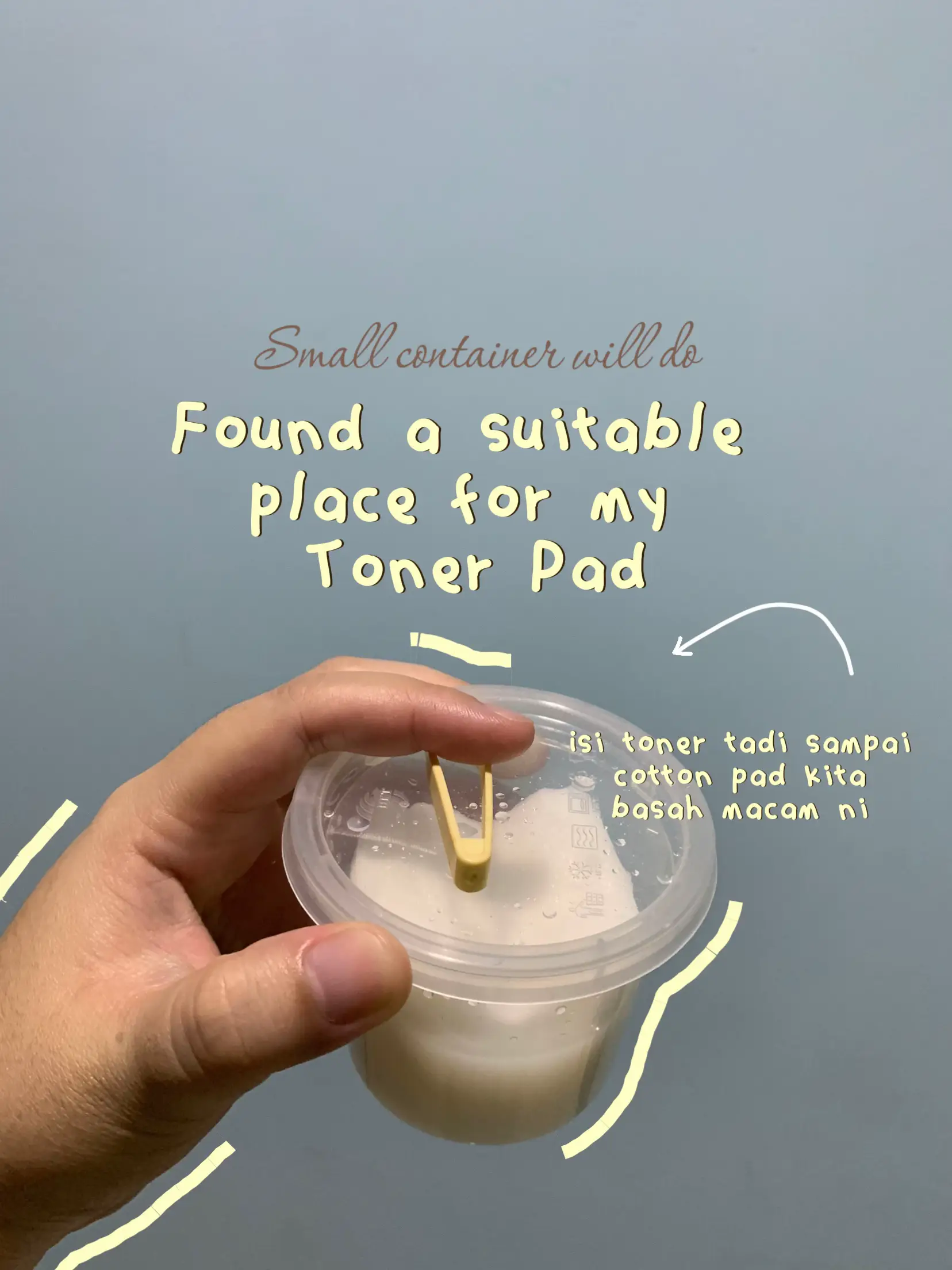 I make my own A Budget Toner pad this year | Galeri disiarkan oleh ...