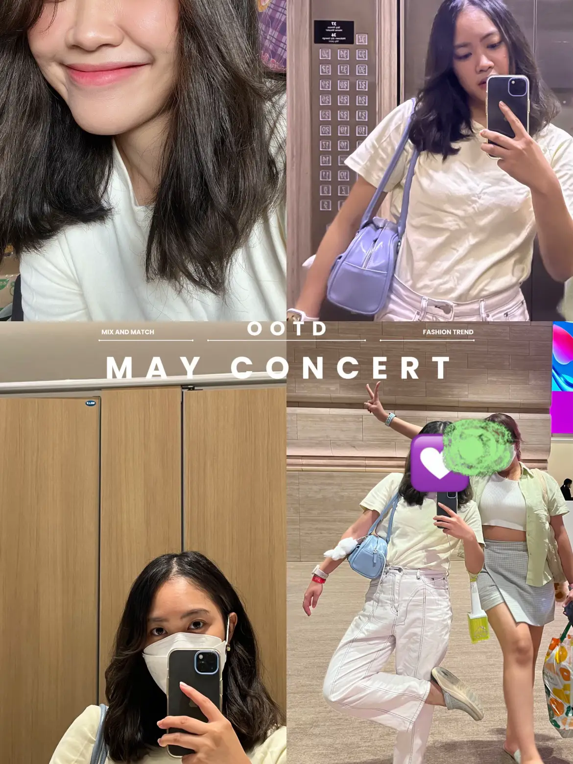 FIT CHECK NCT CONCERT OUTFIT 💚🤍 | แกลเลอรีที่โพสต์โดย Pinkishine | Lemon8