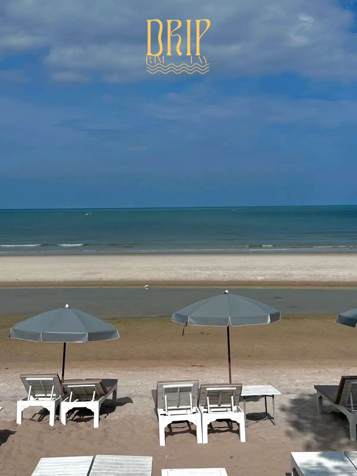 Drip Rim Lay คาเฟ่ vibes สุดชิวริมทะเลหัวหิน ! 🏖️ | แกลเลอรีที่โพสต์โดย ...