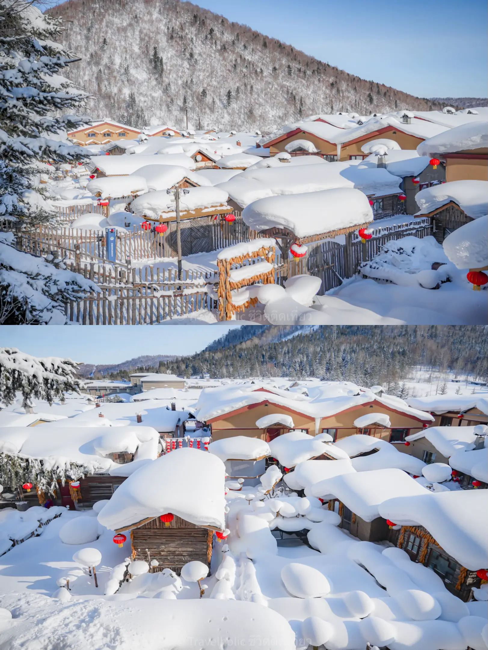 ตะลุยหมู่บ้าน China Snow Town หมู่บ้านหิมะสุดcute | แกลเลอรีที่โพสต์โดย ...
