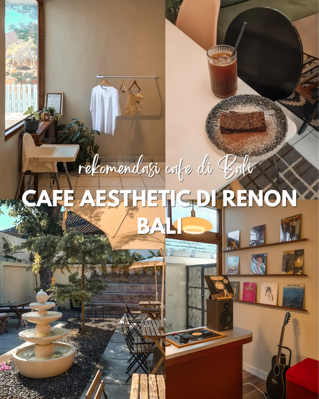 🫰cafe berkonsep music and cafe di renon bali🫰🏻 | Galeri diposting oleh ...