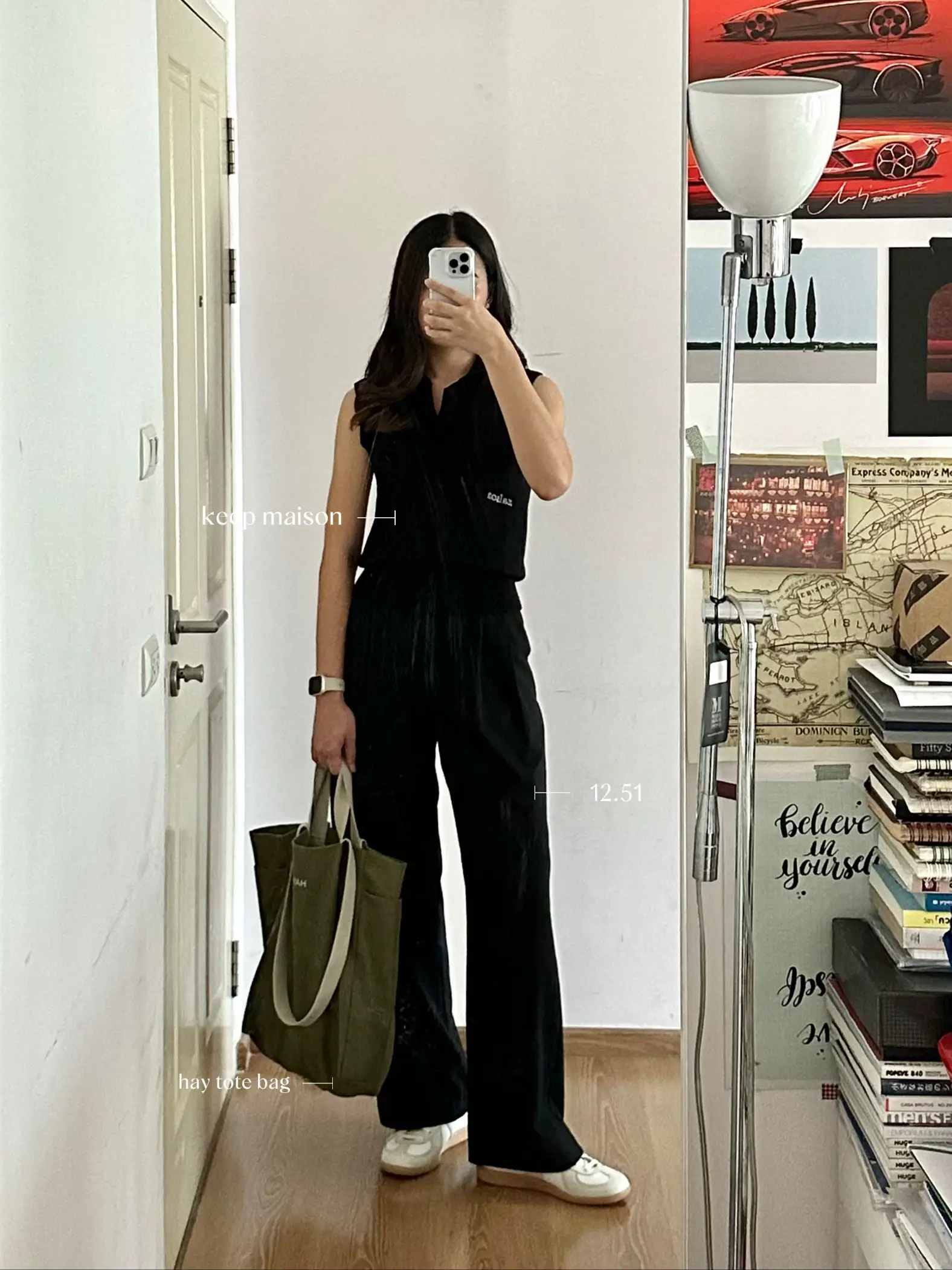 ootd in a week (monotone edition) | แกลเลอรีที่โพสต์โดย jnmayy | Lemon8