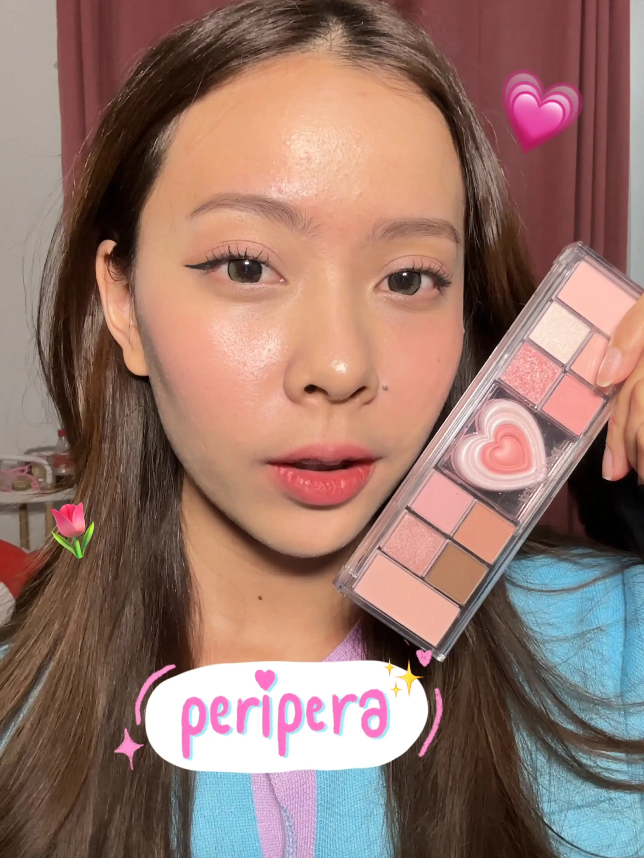 รีวิวพาเลทตาสายเกา 🌷🫶🏻 Peripera 🇰🇷 | วิดีโอที่เผยแพร่โดย mimiempp | Lemon8