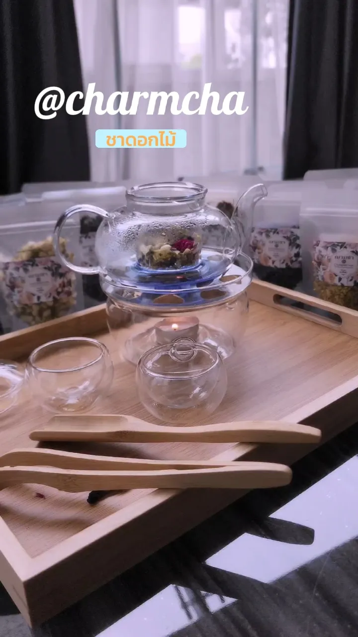 ชาดอกไม้ ต้อง Charmcha เท่านั้น😍 | วิดีโอที่เผยแพร่โดย Charmcha | Lemon8