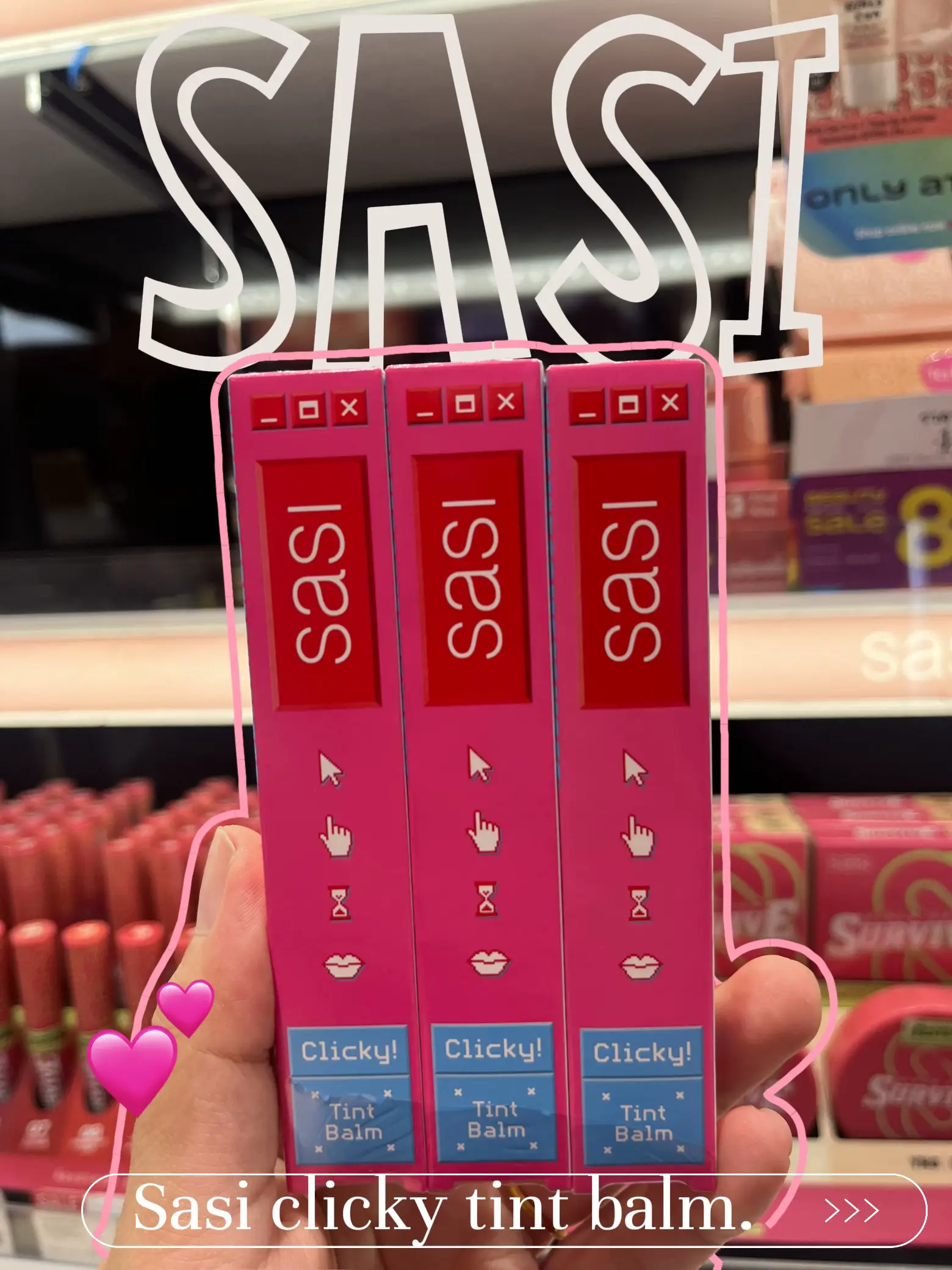 Sasi clicky tint balm 💕 | แกลเลอรีที่โพสต์โดย PUI Review🤎 | Lemon8
