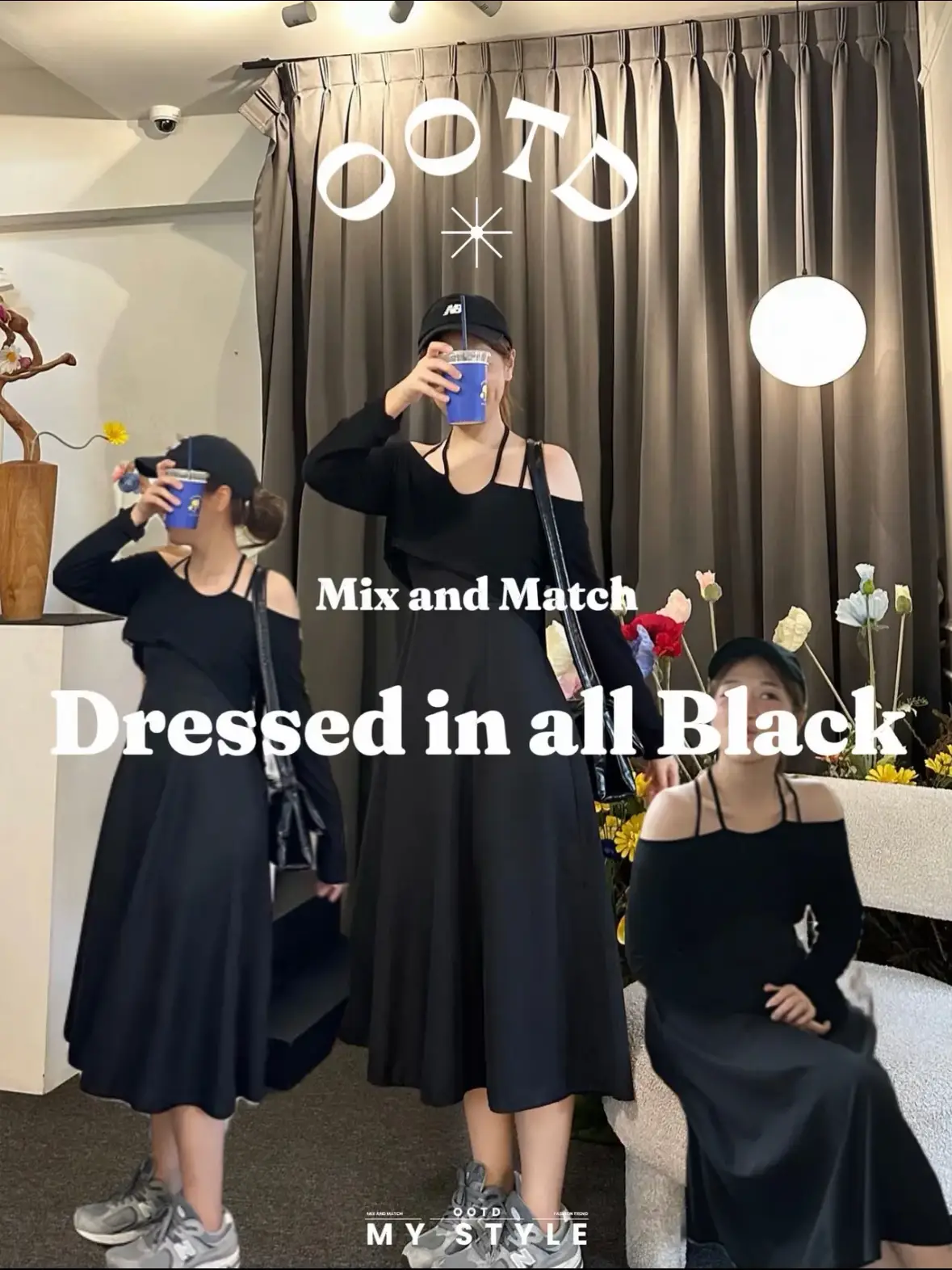 OOTD black & white (ep.2) | แกลเลอรีที่โพสต์โดย i_____ink | Lemon8