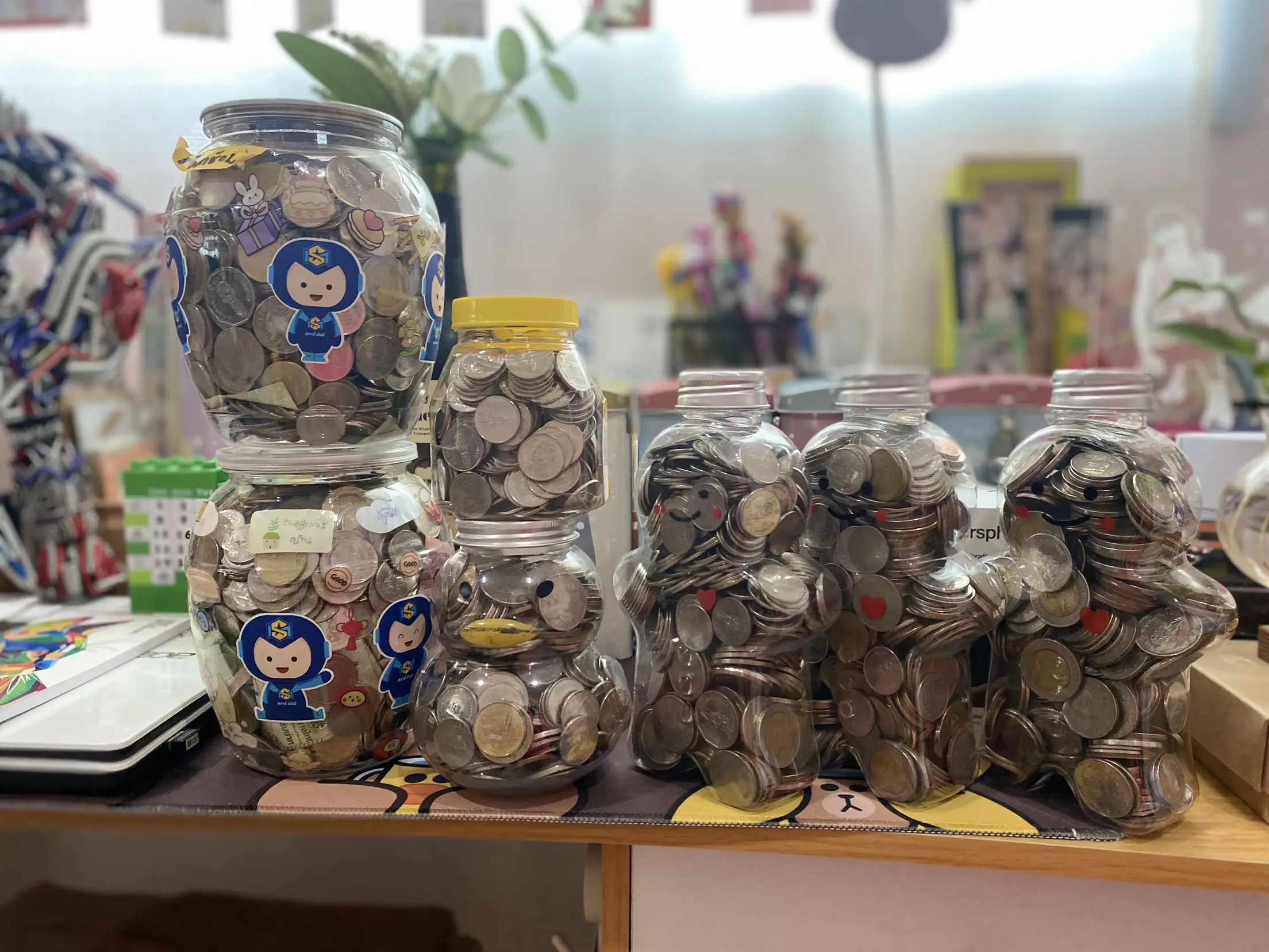 #เก็บออม#ออมสิน#โซคิ้ว#กระปุกใสๆ | แกลเลอรีที่โพสต์โดย Nit | Lemon8