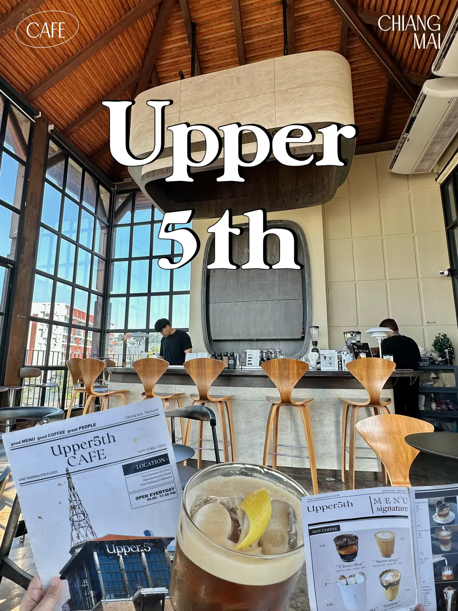 6 คาเฟ่น่าเช็กอิน จ.เชียงใหม่ | แกลเลอรีที่โพสต์โดย Bajaree.wk | Lemon8